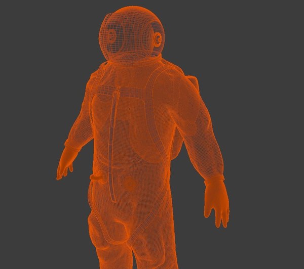 3D rigged nasa aces space suit model - TurboSquid 1646057