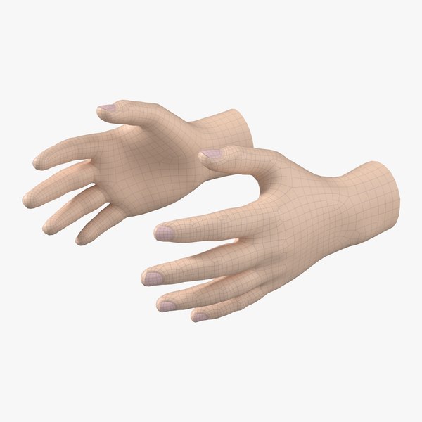 modelo 3d Malla de base de mano macho endomorfo 01 - TurboSquid 1802782