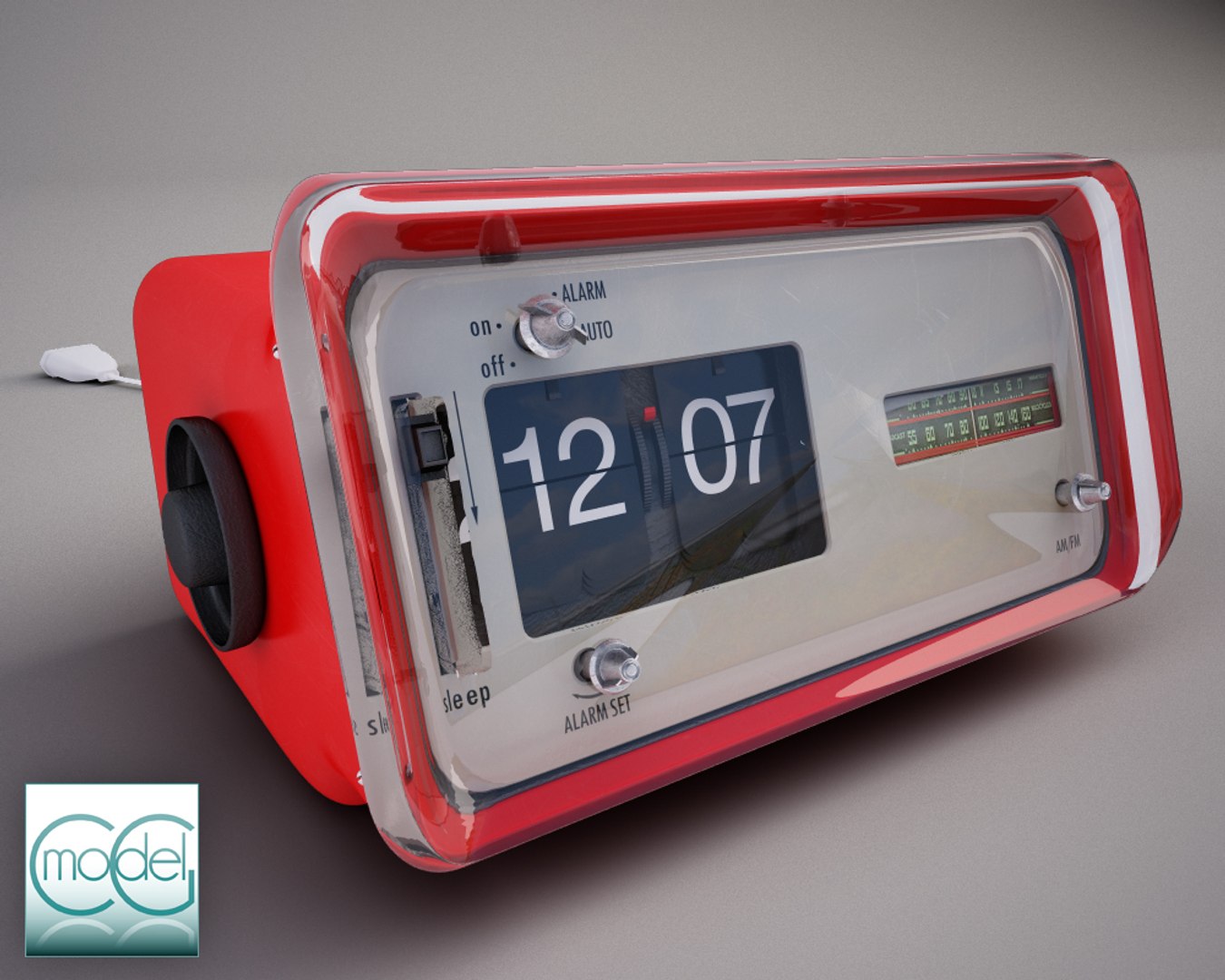 Flip Clock 3d