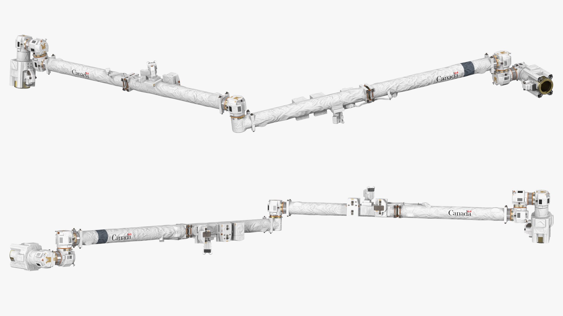 Canadarm2 iss remote manipulator 3D model - TurboSquid 1691114