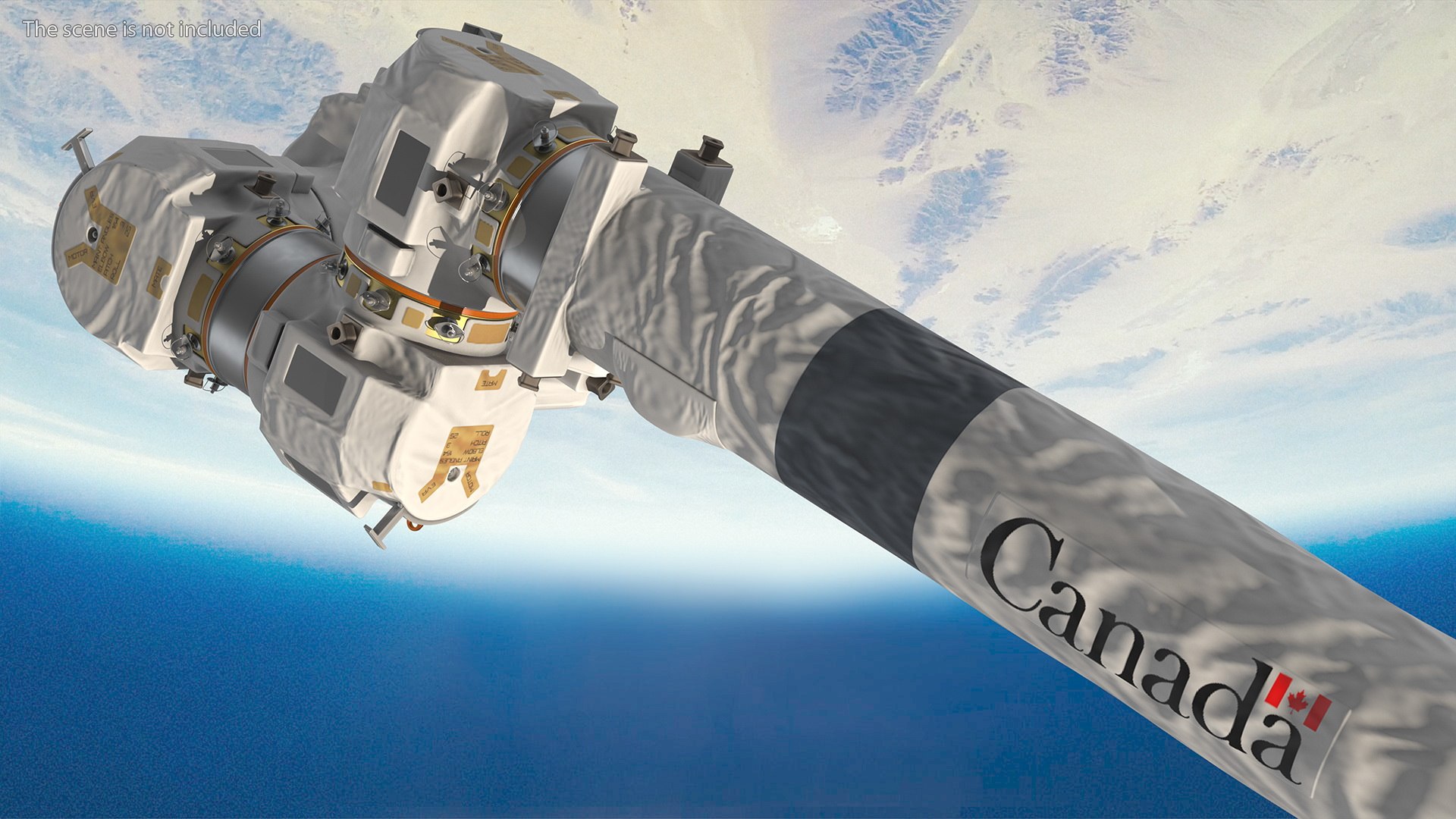 Canadarm2 iss remote manipulator 3D model - TurboSquid 1691114