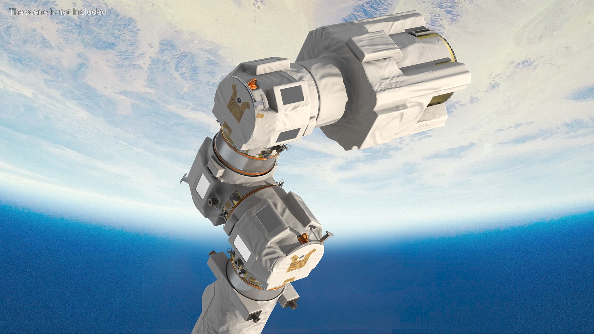 Canadarm2 iss remote manipulator 3D model - TurboSquid 1691114