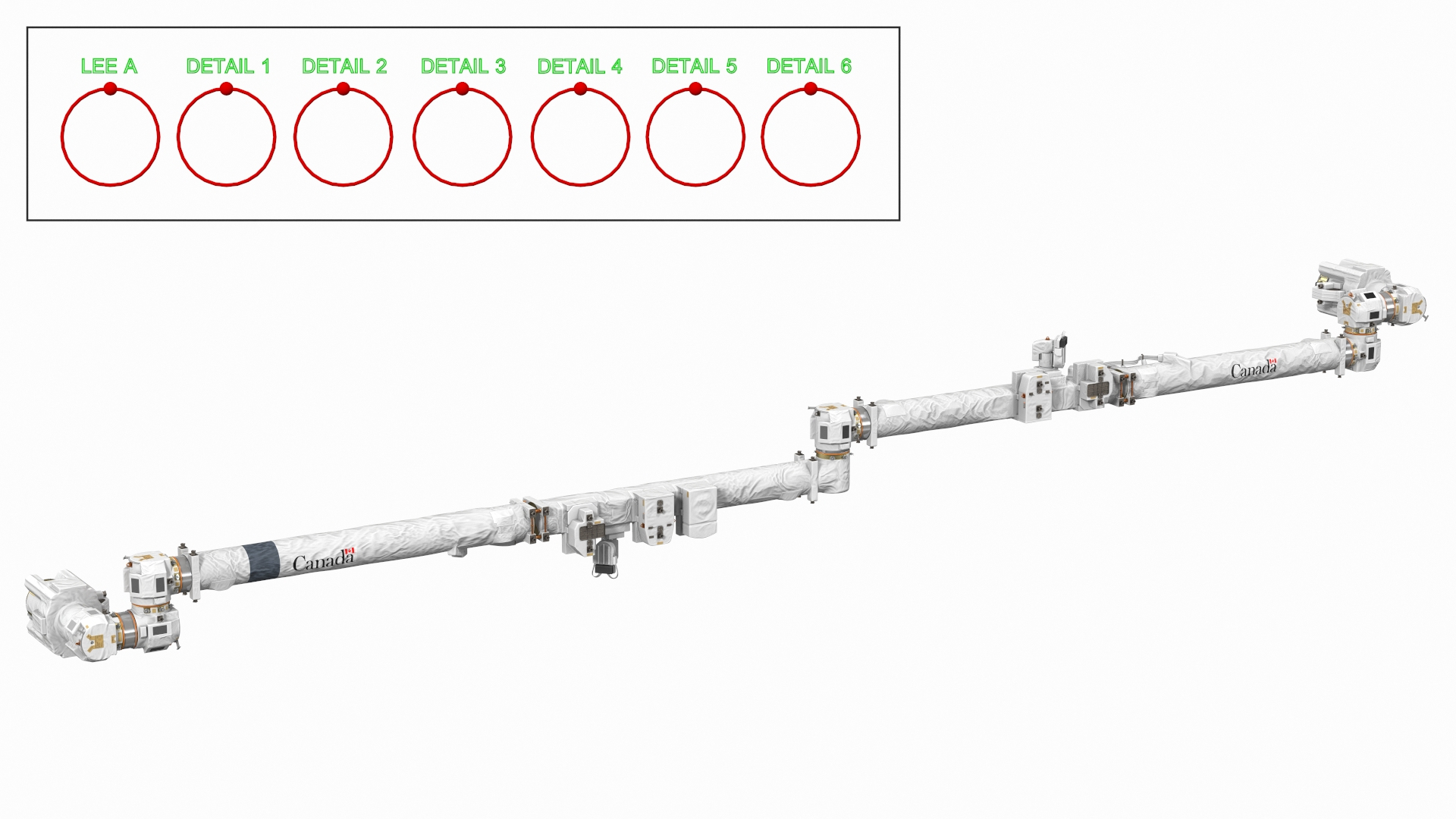 Canadarm2 Iss Remote Manipulator 3D Model - TurboSquid 1691114
