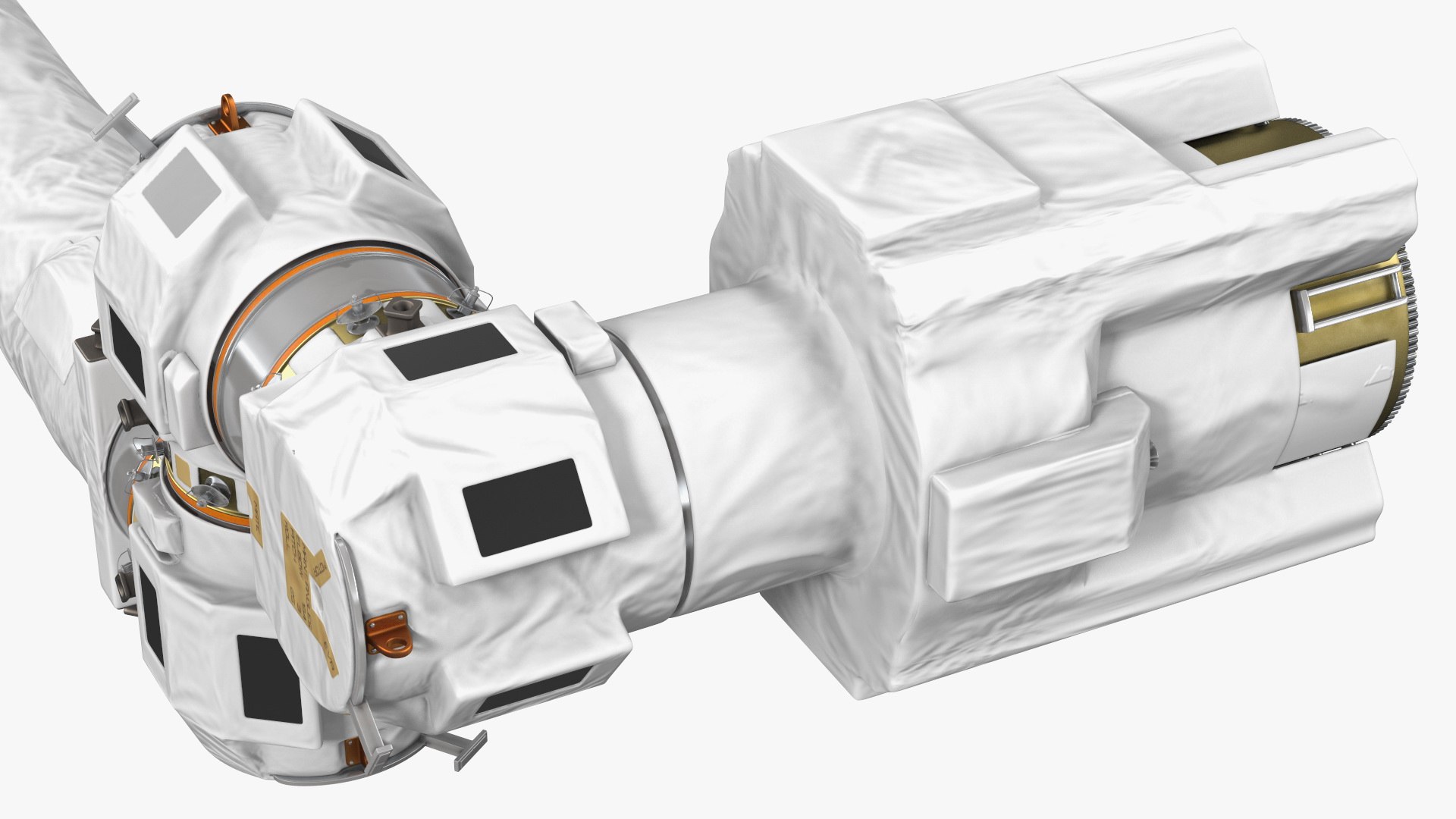Canadarm2 iss remote manipulator 3D model - TurboSquid 1691114