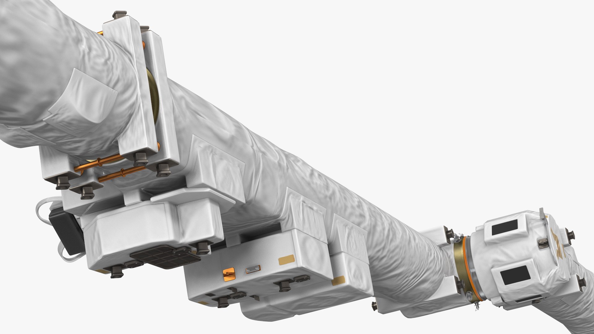 Canadarm2 iss remote manipulator 3D model - TurboSquid 1691114