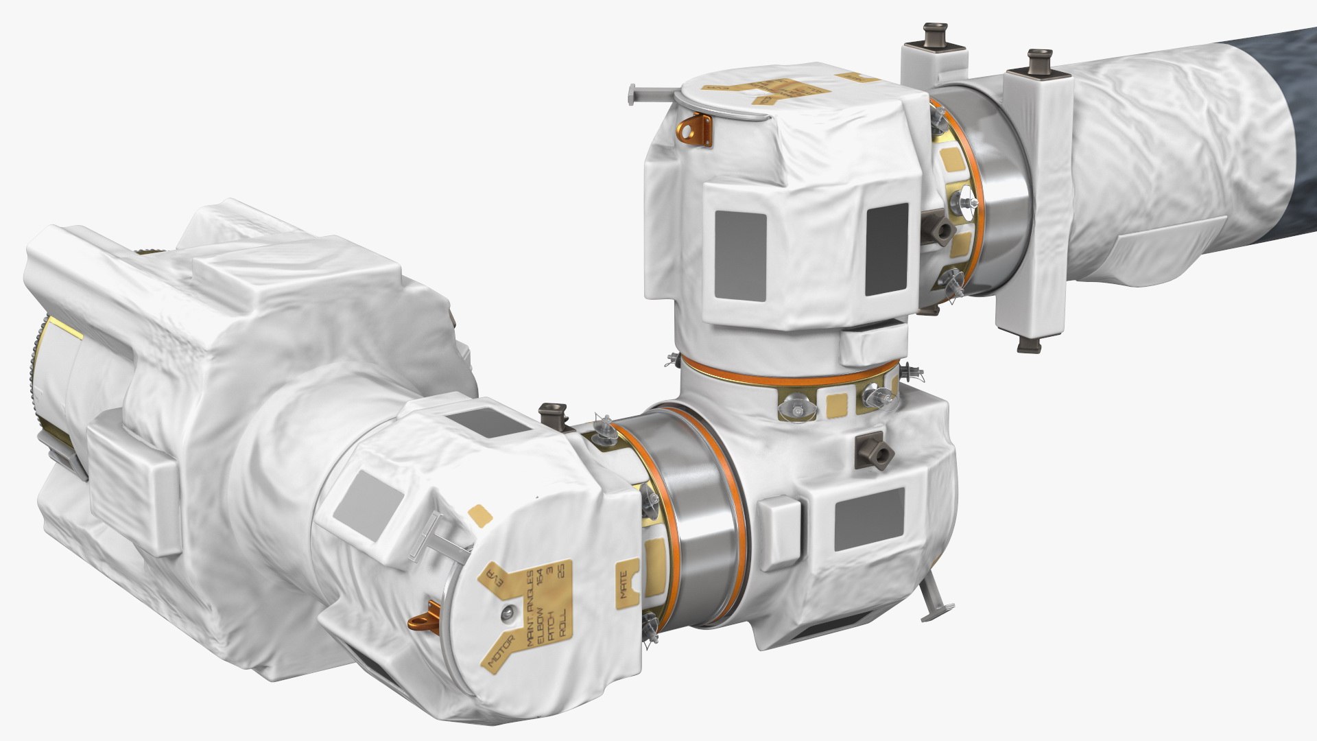 Canadarm2 iss remote manipulator 3D model - TurboSquid 1691114