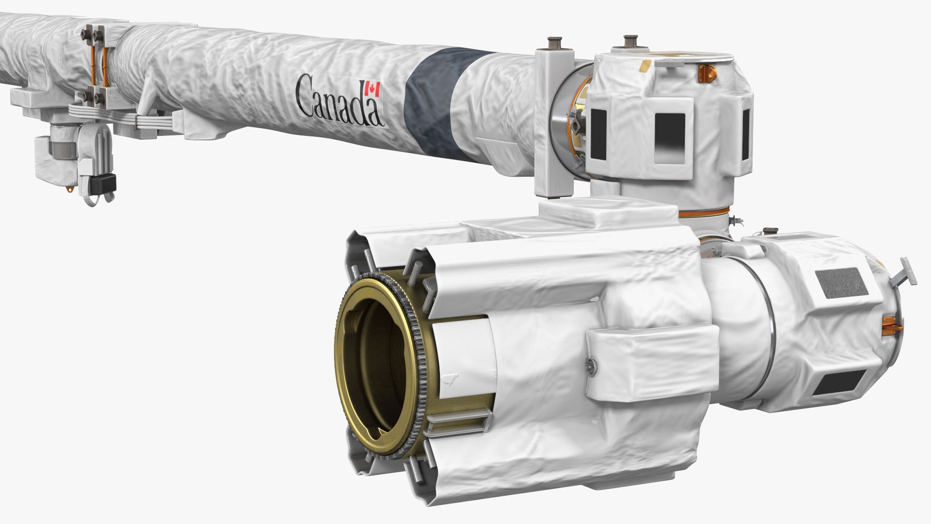 Canadarm2 iss remote manipulator 3D model - TurboSquid 1691114