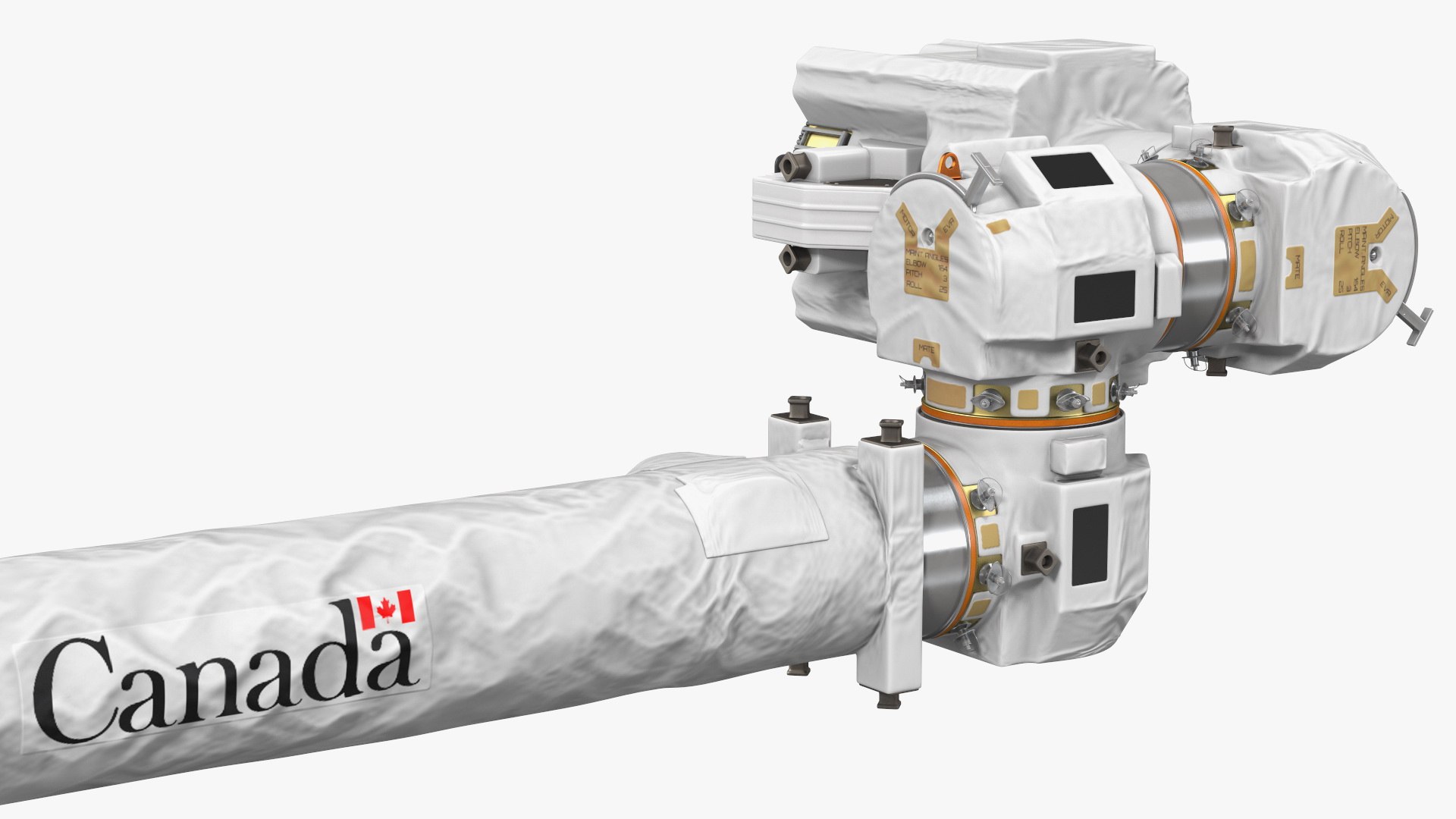 Canadarm2 iss remote manipulator 3D model - TurboSquid 1691114
