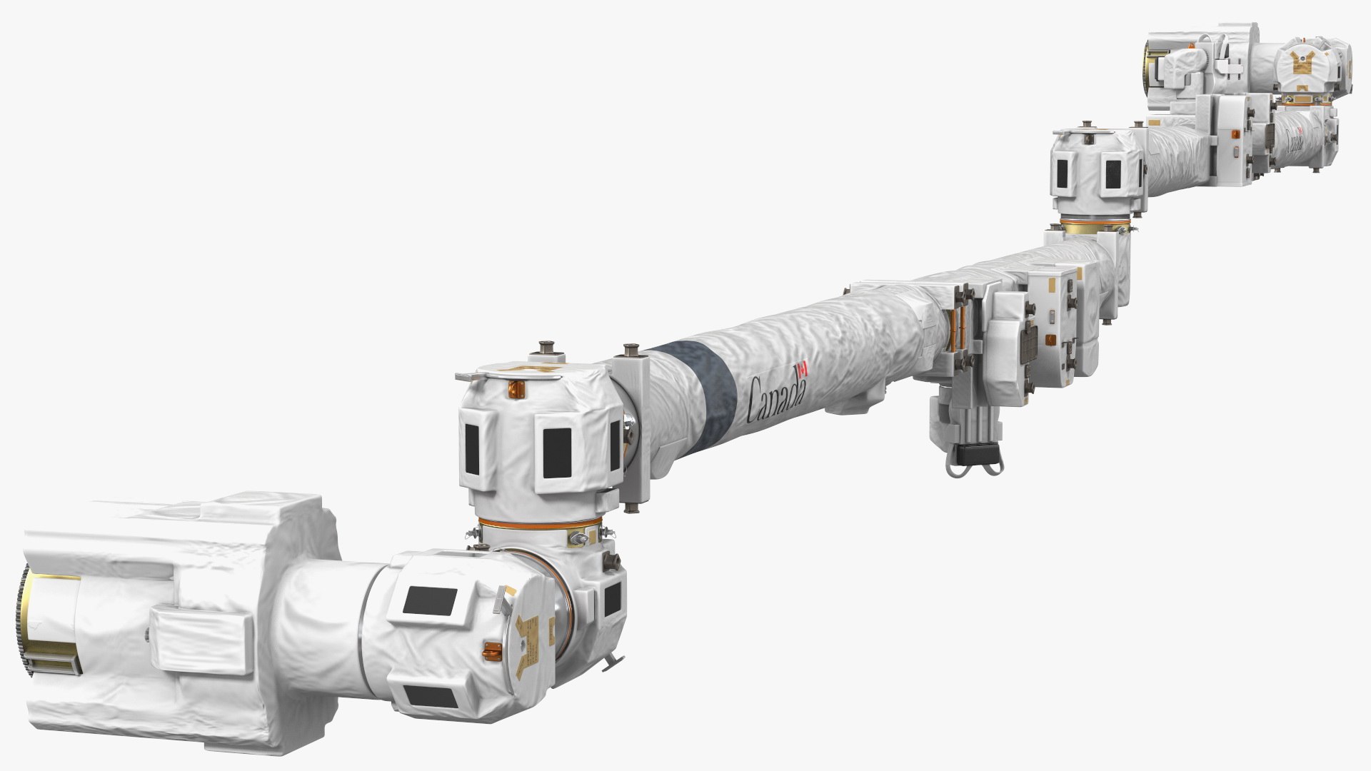 Canadarm2 iss remote manipulator 3D model - TurboSquid 1691114