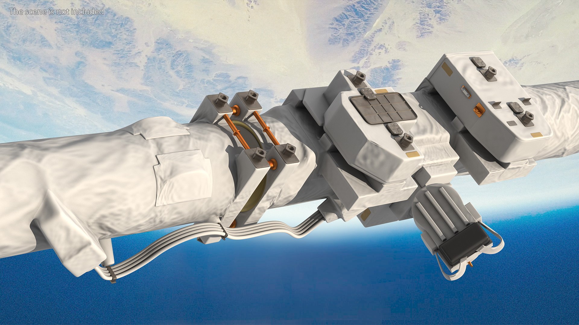 Canadarm2 iss remote manipulator 3D model - TurboSquid 1691114