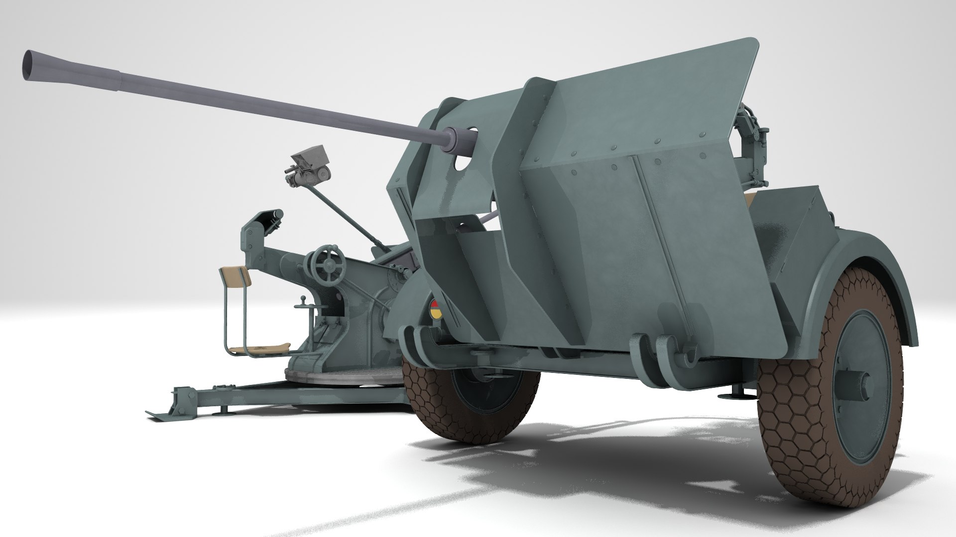 Flak 30 2 Cm 3D Model - TurboSquid 1719537
