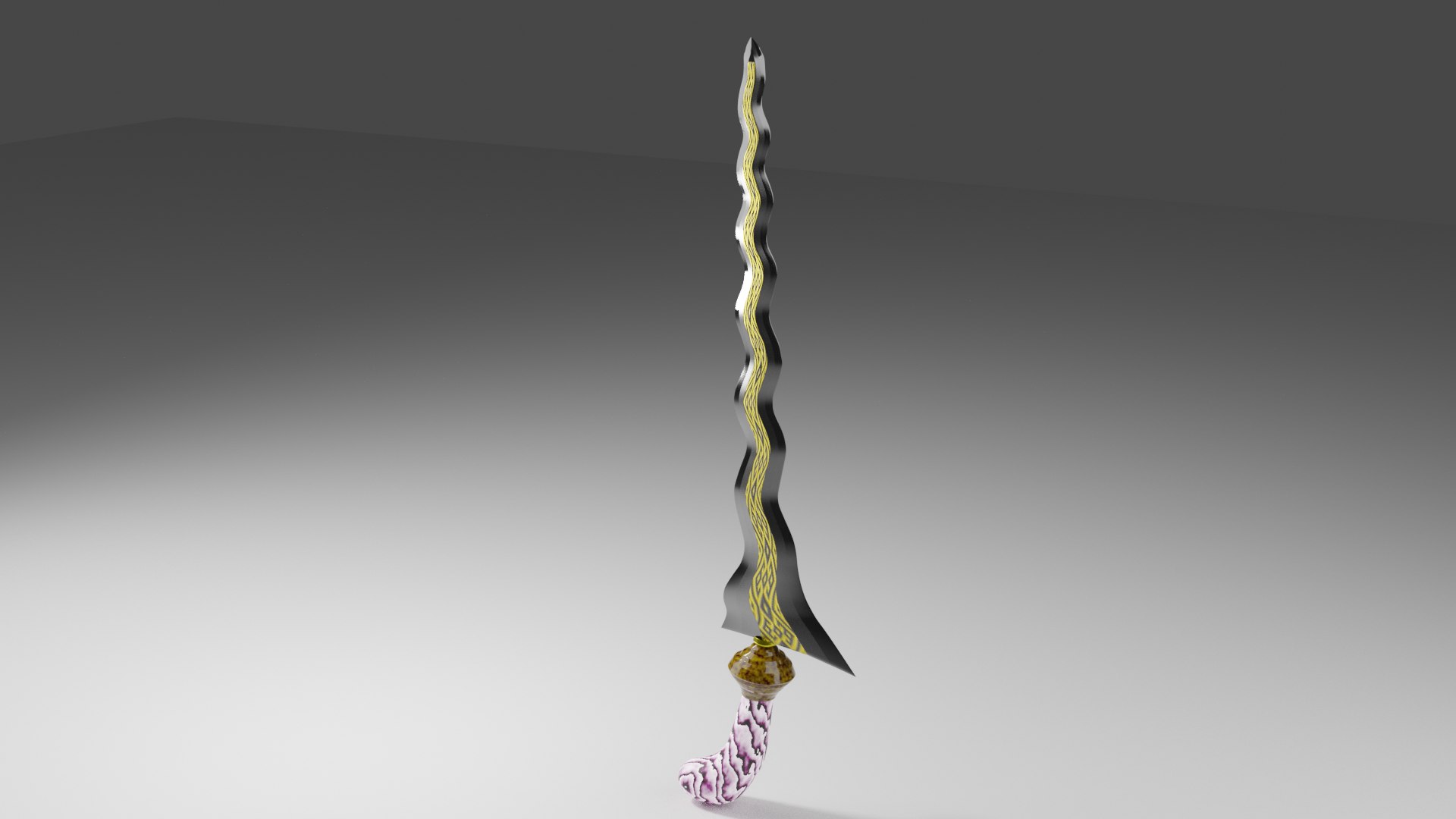 3D Keris Model - TurboSquid 1729459