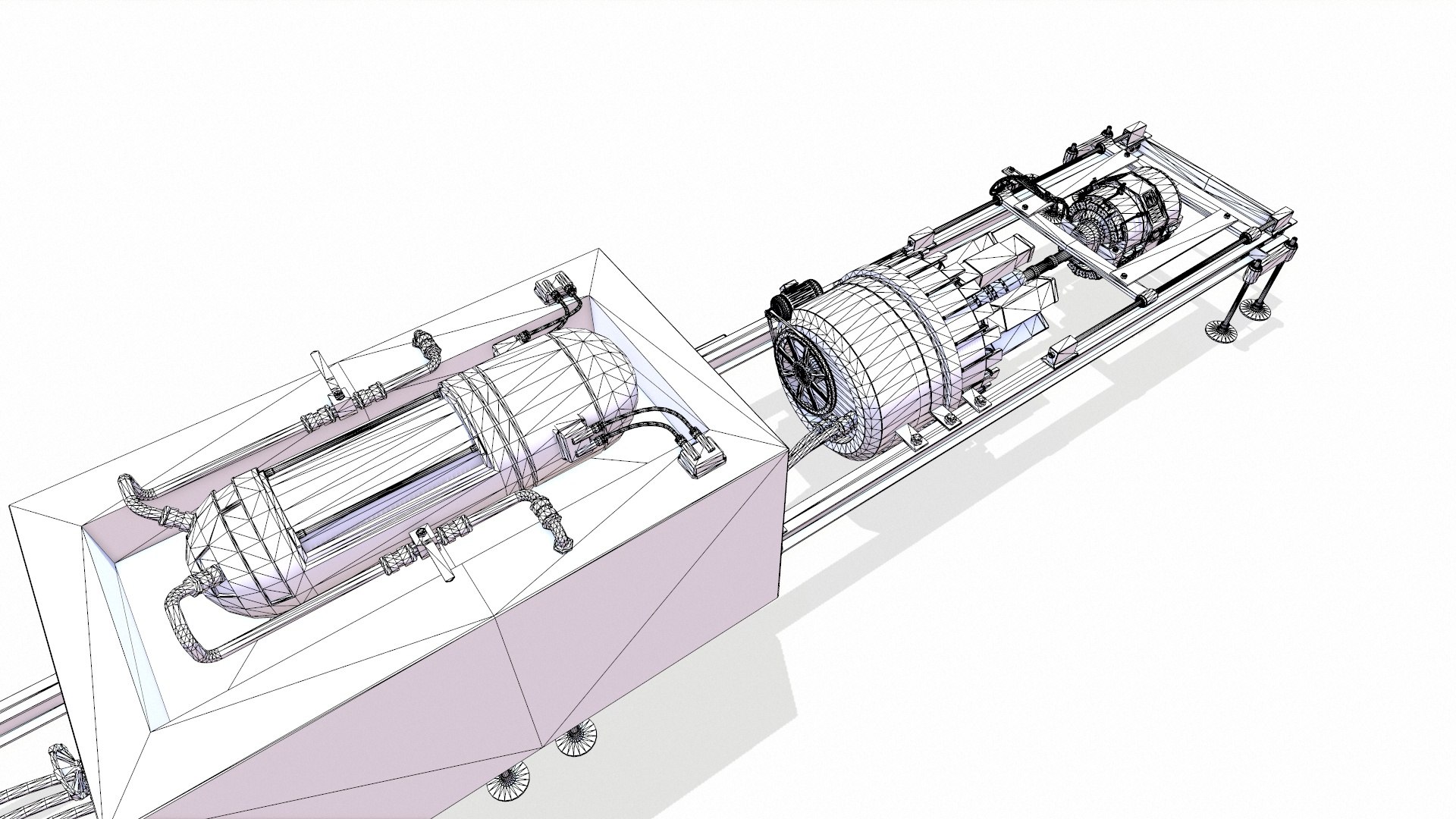 Industrial Machine 3D Model - TurboSquid 2442633