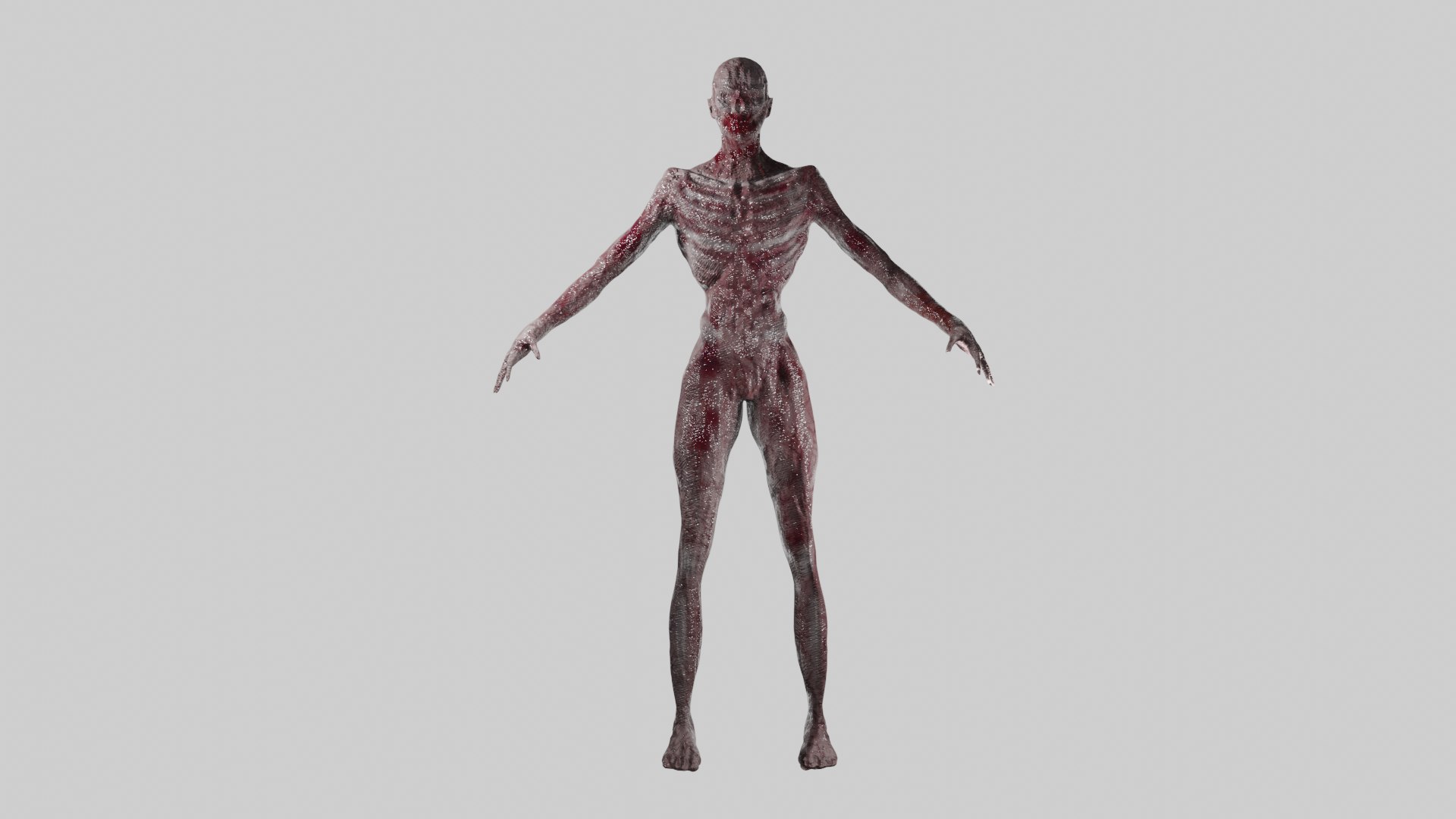 3D Ghoul Model - TurboSquid 2013687