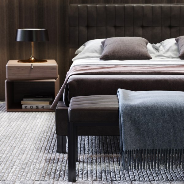Molteni & C Anton Bed 02 Modelo 3D - TurboSquid 1161271