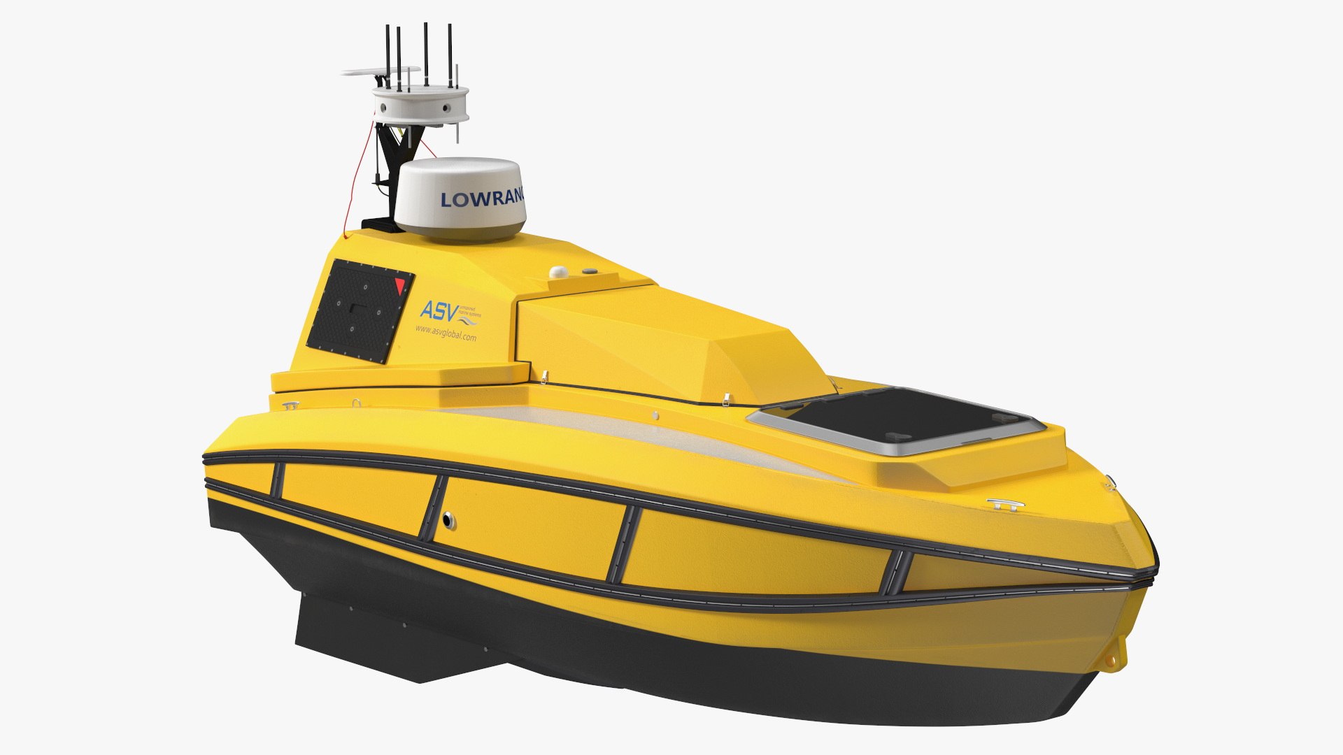 Autonomous Surface Vehicle Model Turbosquid 2206575