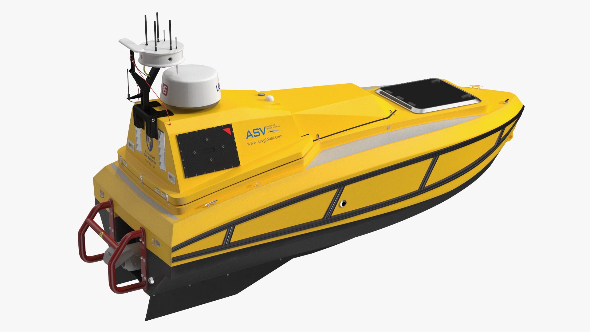 Autonomous Surface Vehicle Model Turbosquid 2206575