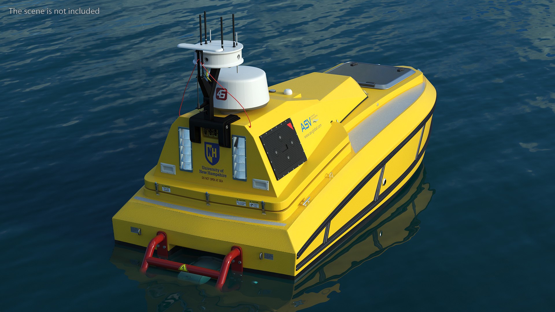 Autonomous Surface Vehicle Model - TurboSquid 2206575