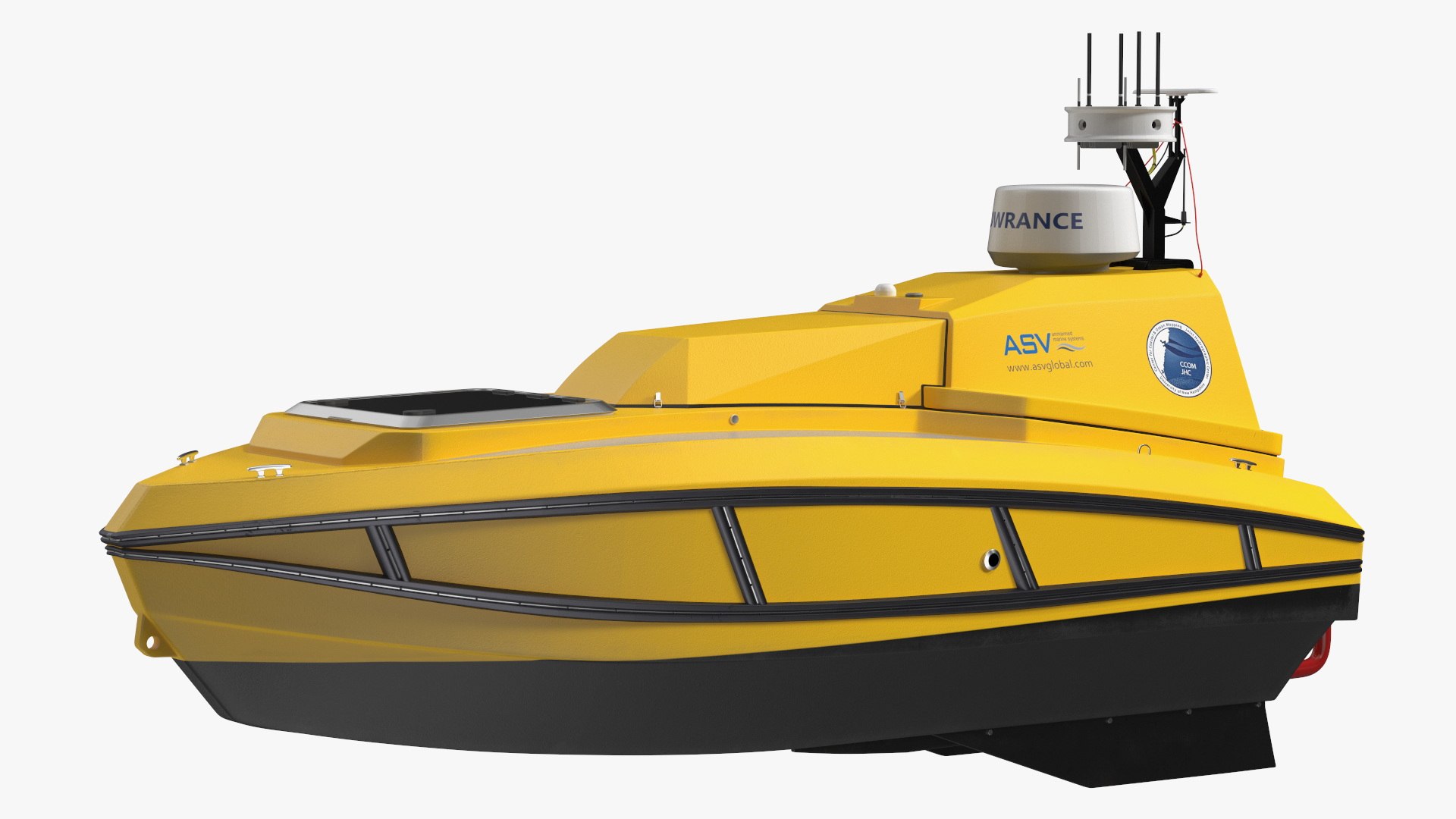 Autonomous Surface Vehicle Model Turbosquid 2206575