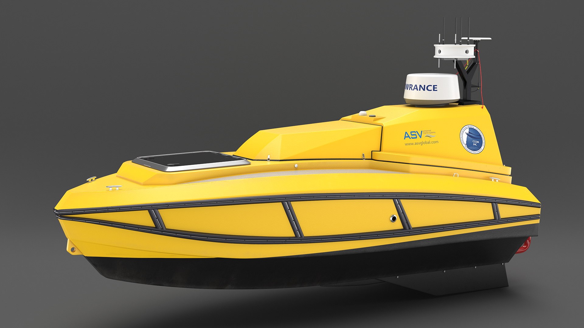 Autonomous Surface Vehicle Model Turbosquid 2206575