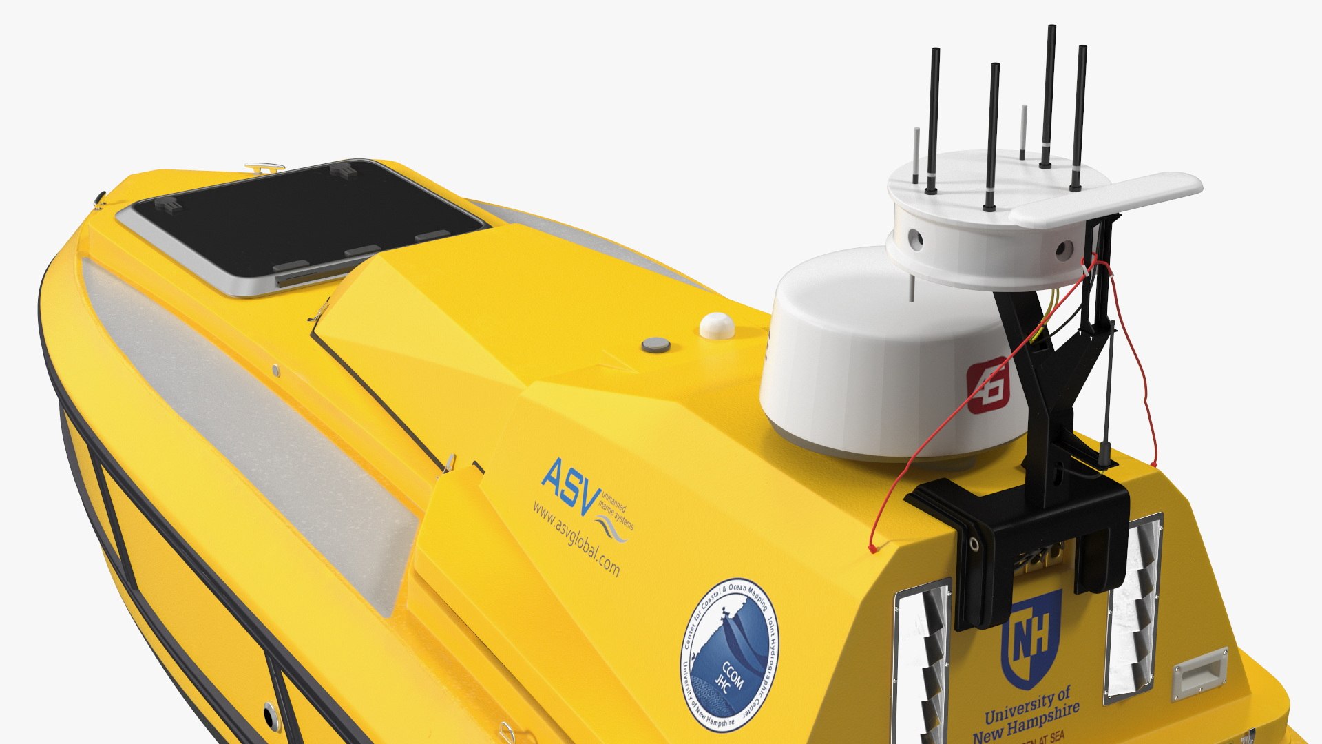 Autonomous Surface Vehicle Model Turbosquid 2206575