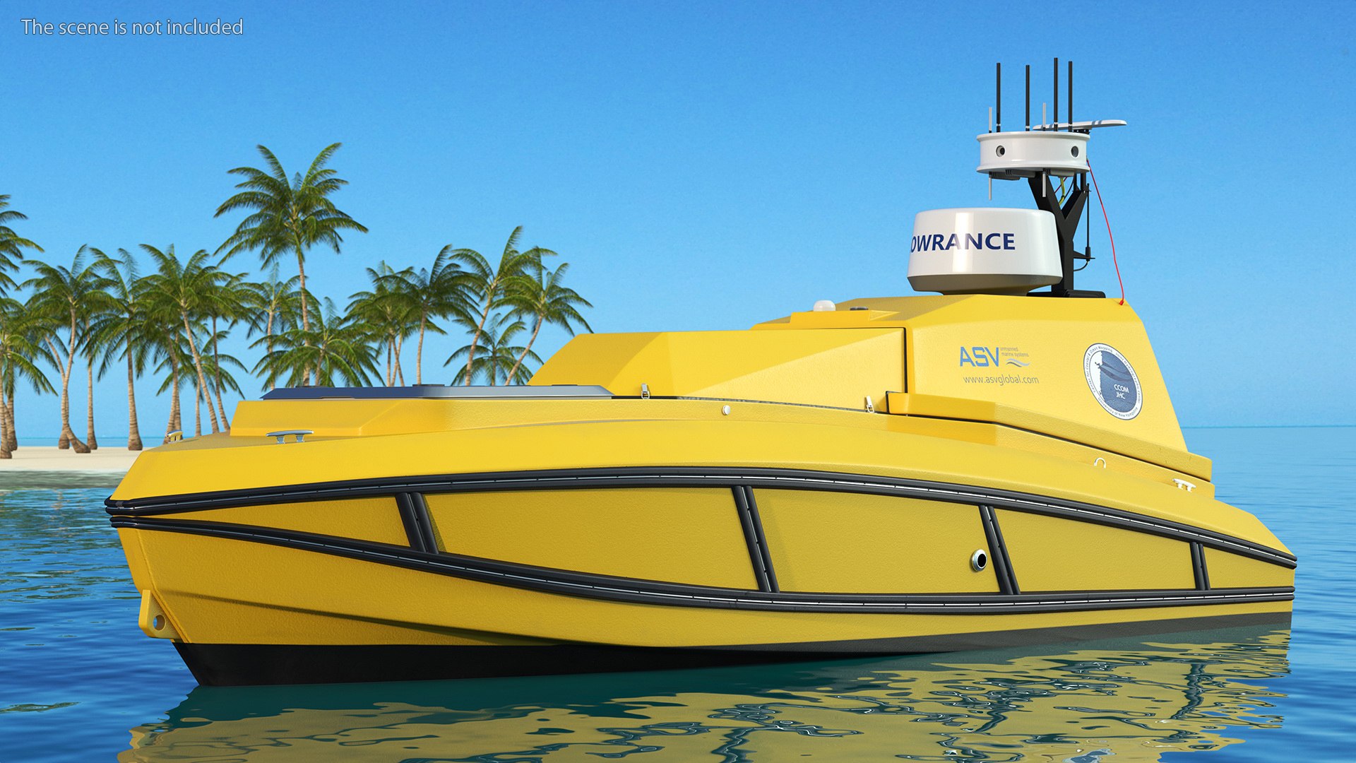 Autonomous Surface Vehicle Model - TurboSquid 2206575