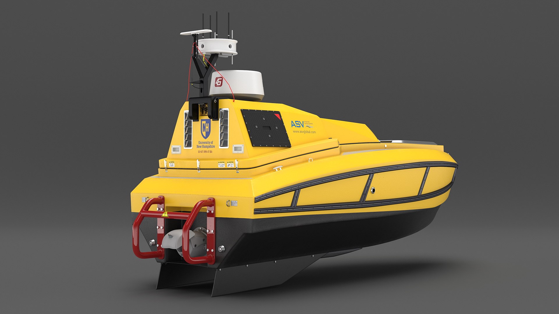 Autonomous Surface Vehicle Model Turbosquid 2206575