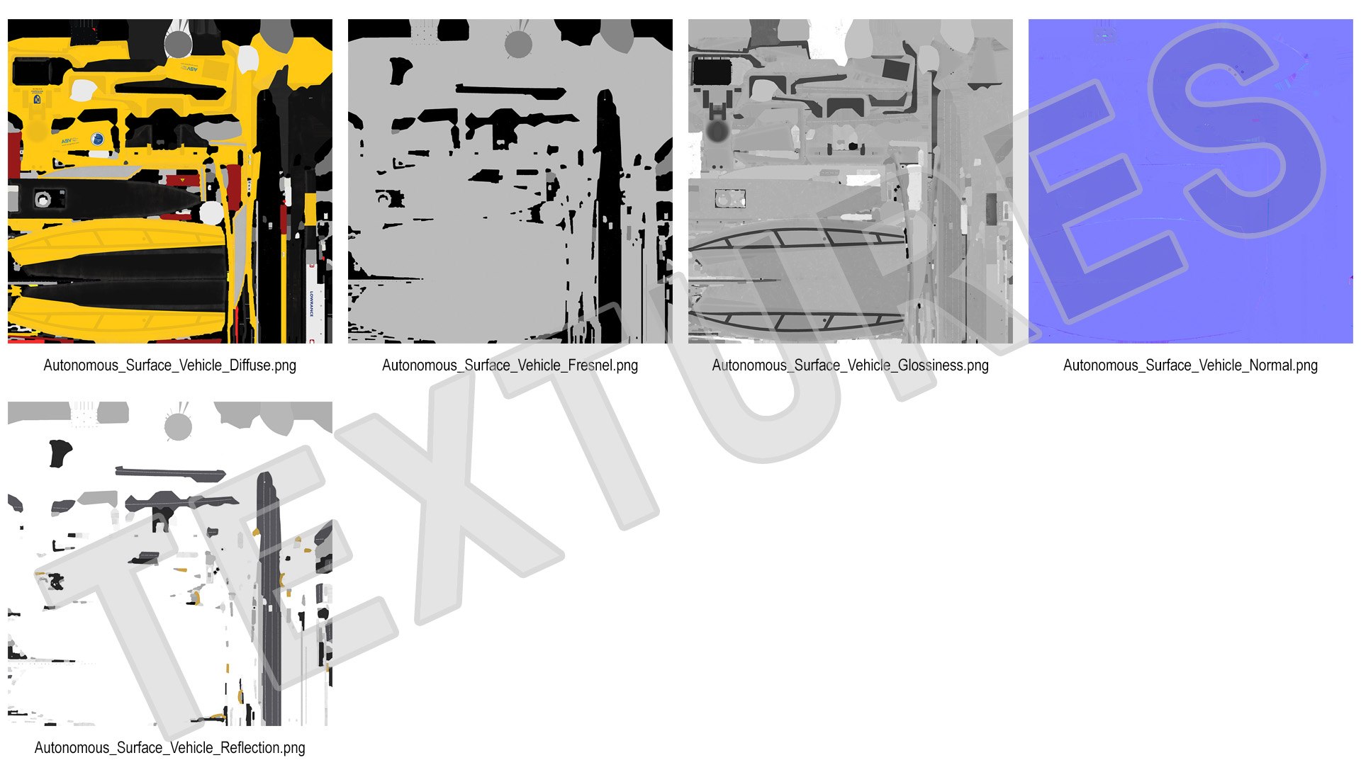 Autonomous Surface Vehicle Model Turbosquid 2206575