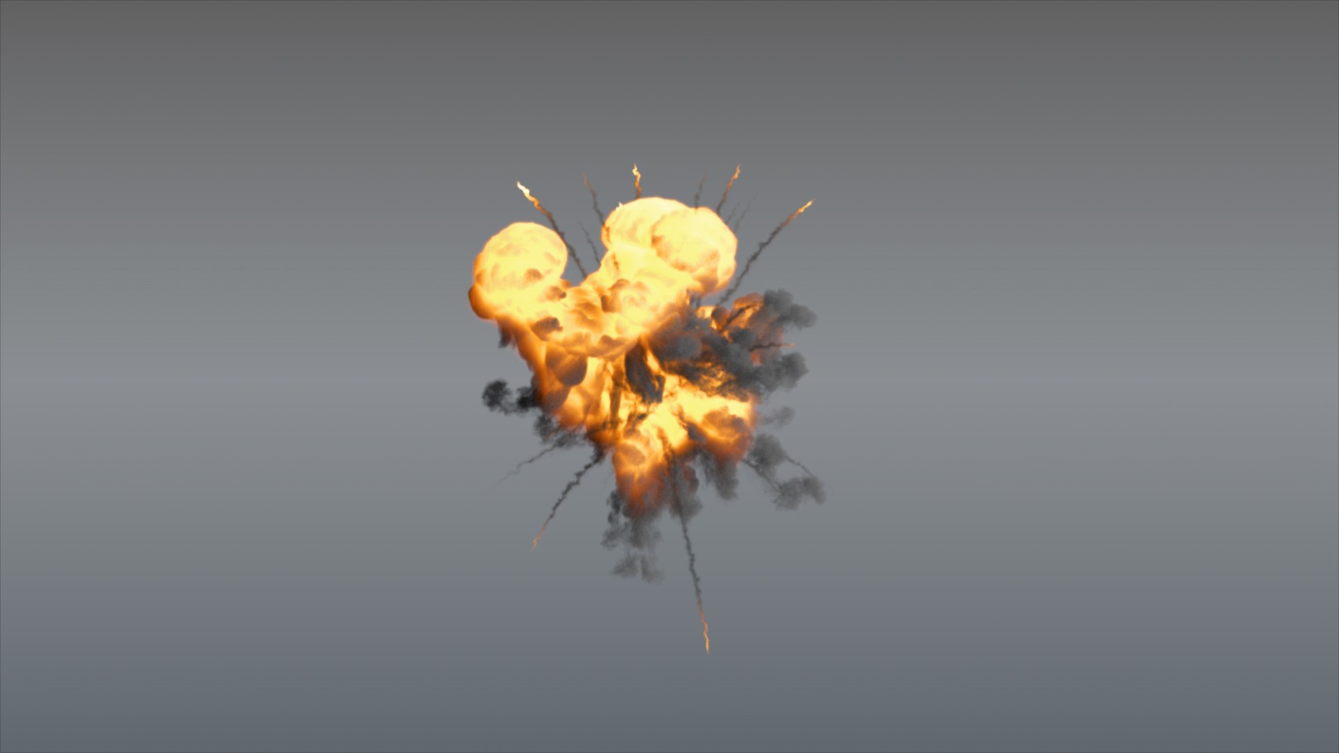 3D Aerial Explosion Trails 01 - Vdb Model - TurboSquid 2234294