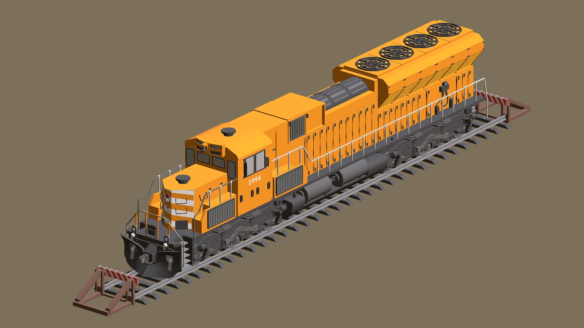 3D 18 train models in just one package Low-poly 3D model model ...