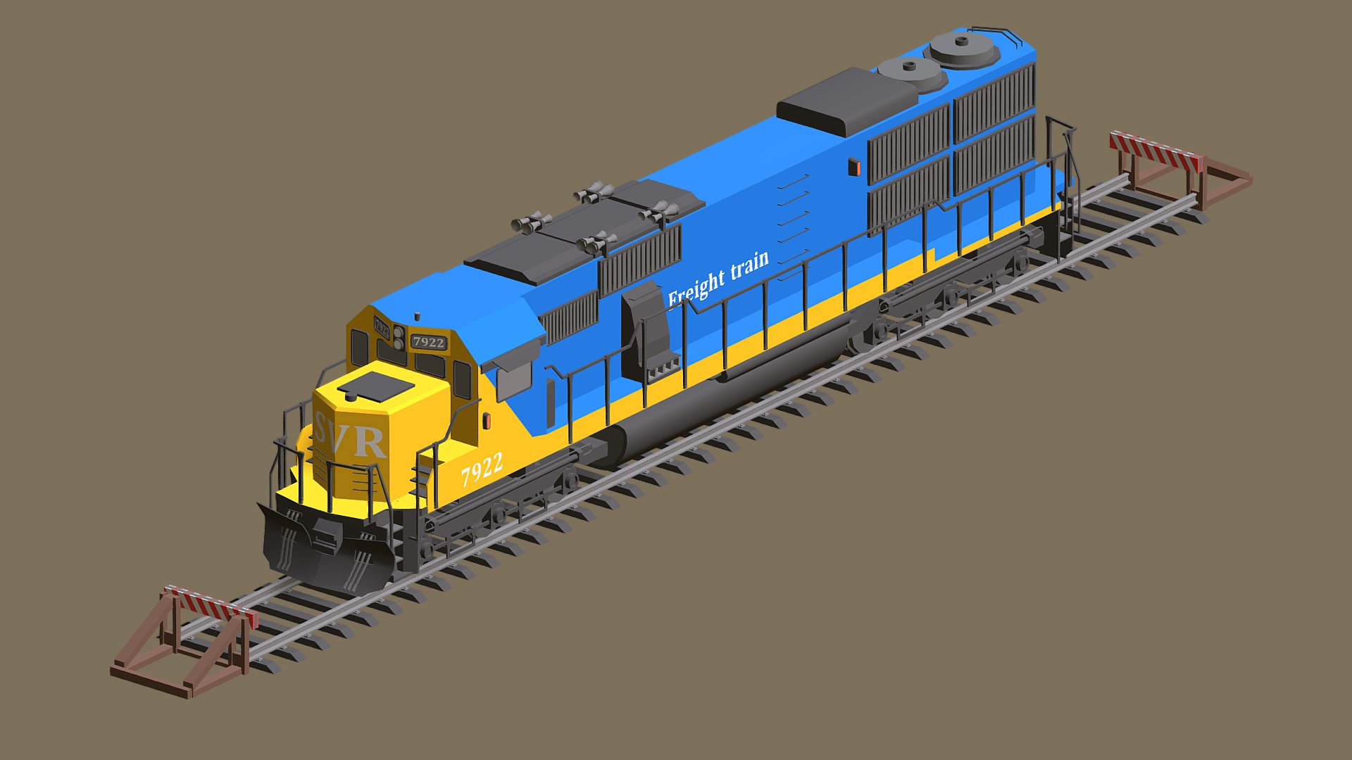 3D 18 train models in just one package Low-poly 3D model model ...