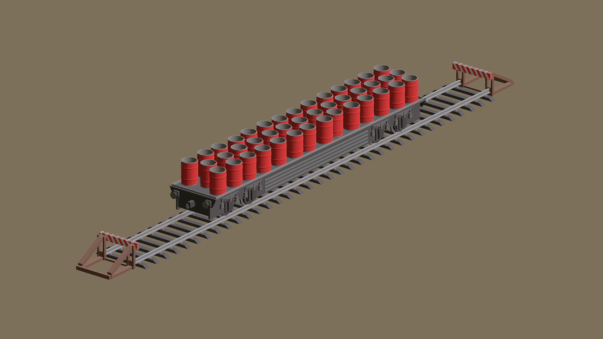 3D 18 Train Models In Just One Package Low-poly 3D Model Model ...