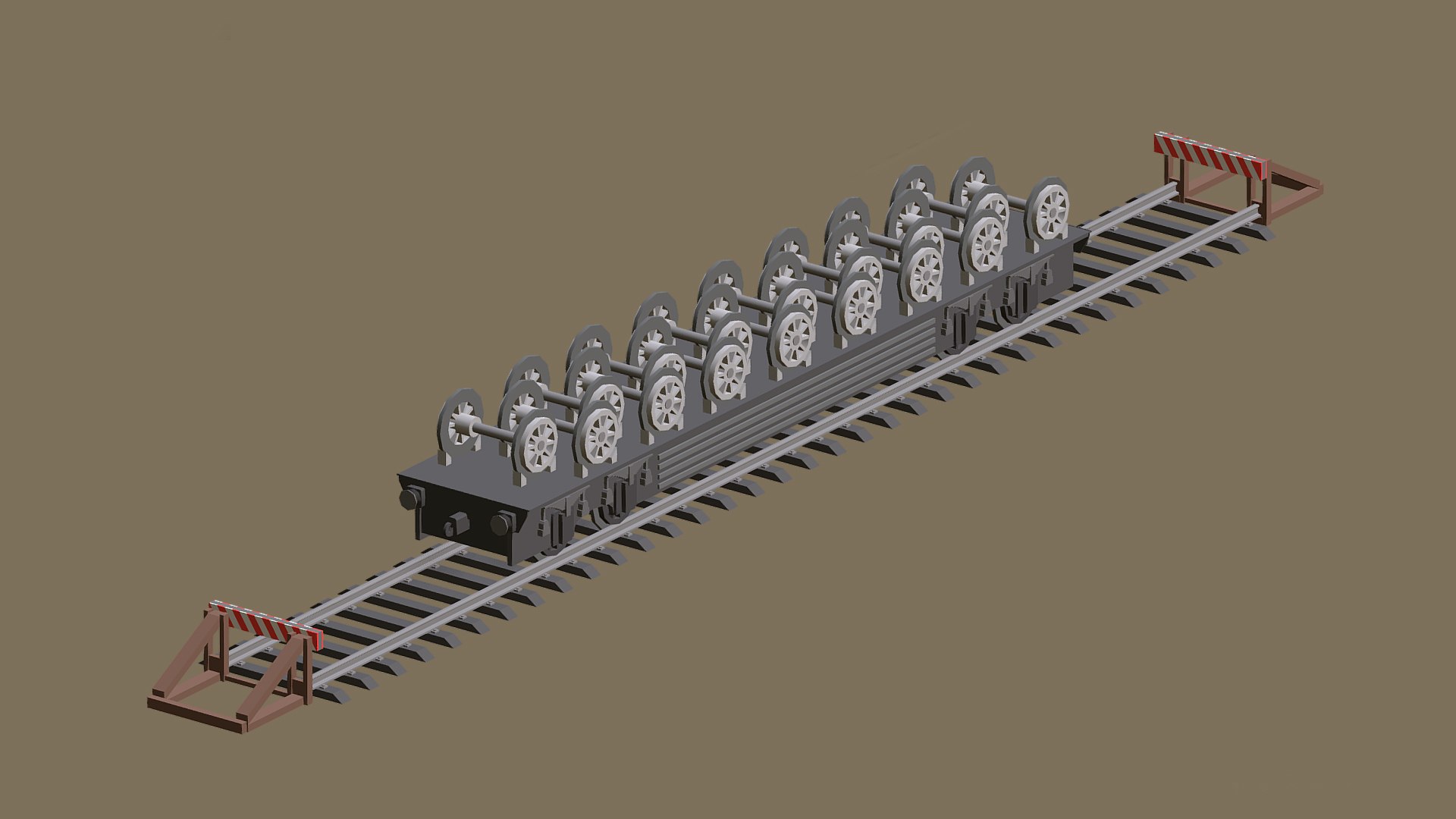 3D 18 train models in just one package Low-poly 3D model model ...