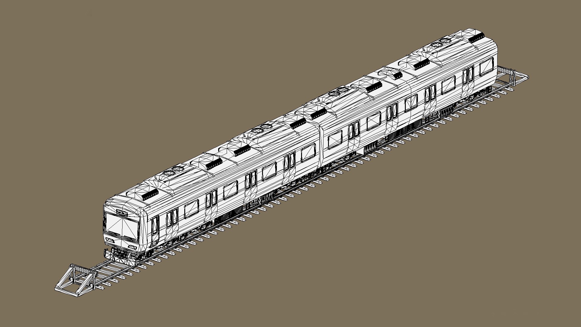3D 18 Train Models In Just One Package Low-poly 3D Model Model ...
