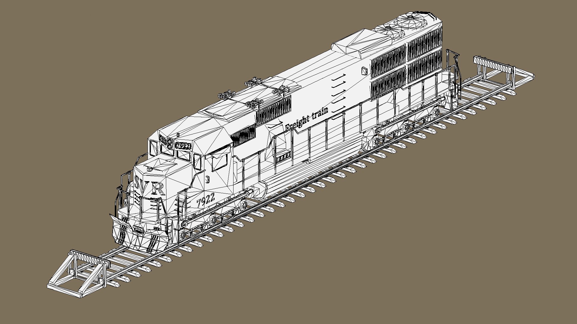 3D 18 Train Models In Just One Package Low-poly 3D Model Model ...