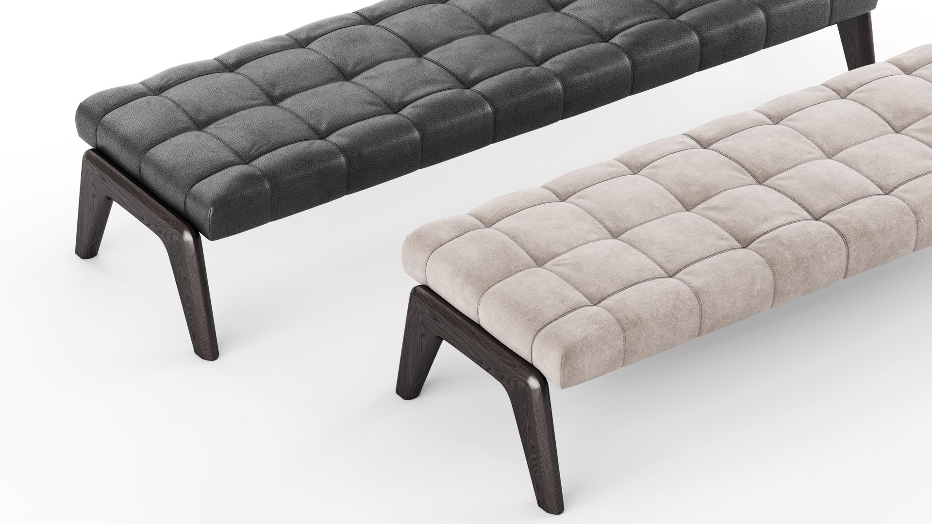 3D Minotti Kirk Bench - TurboSquid 1586655