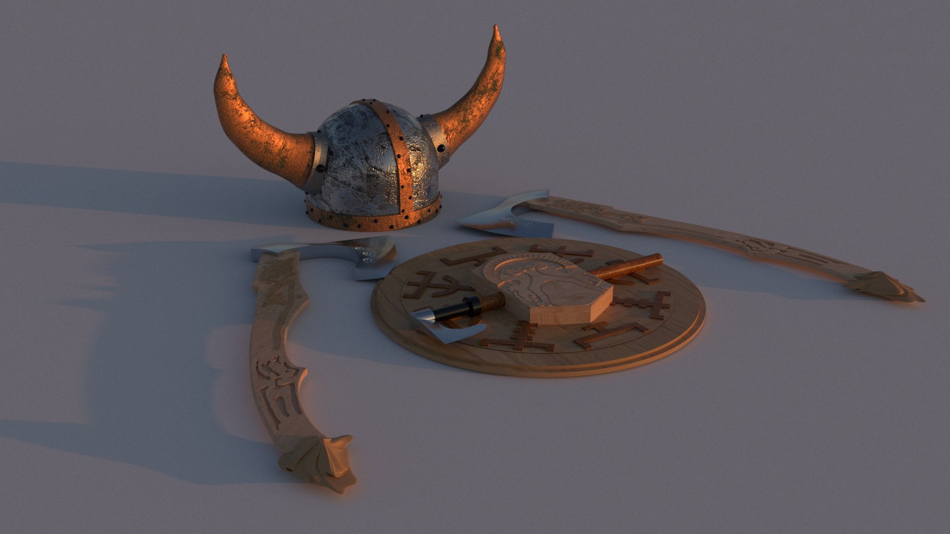 3D Model Vikings Collection - TurboSquid 2176172