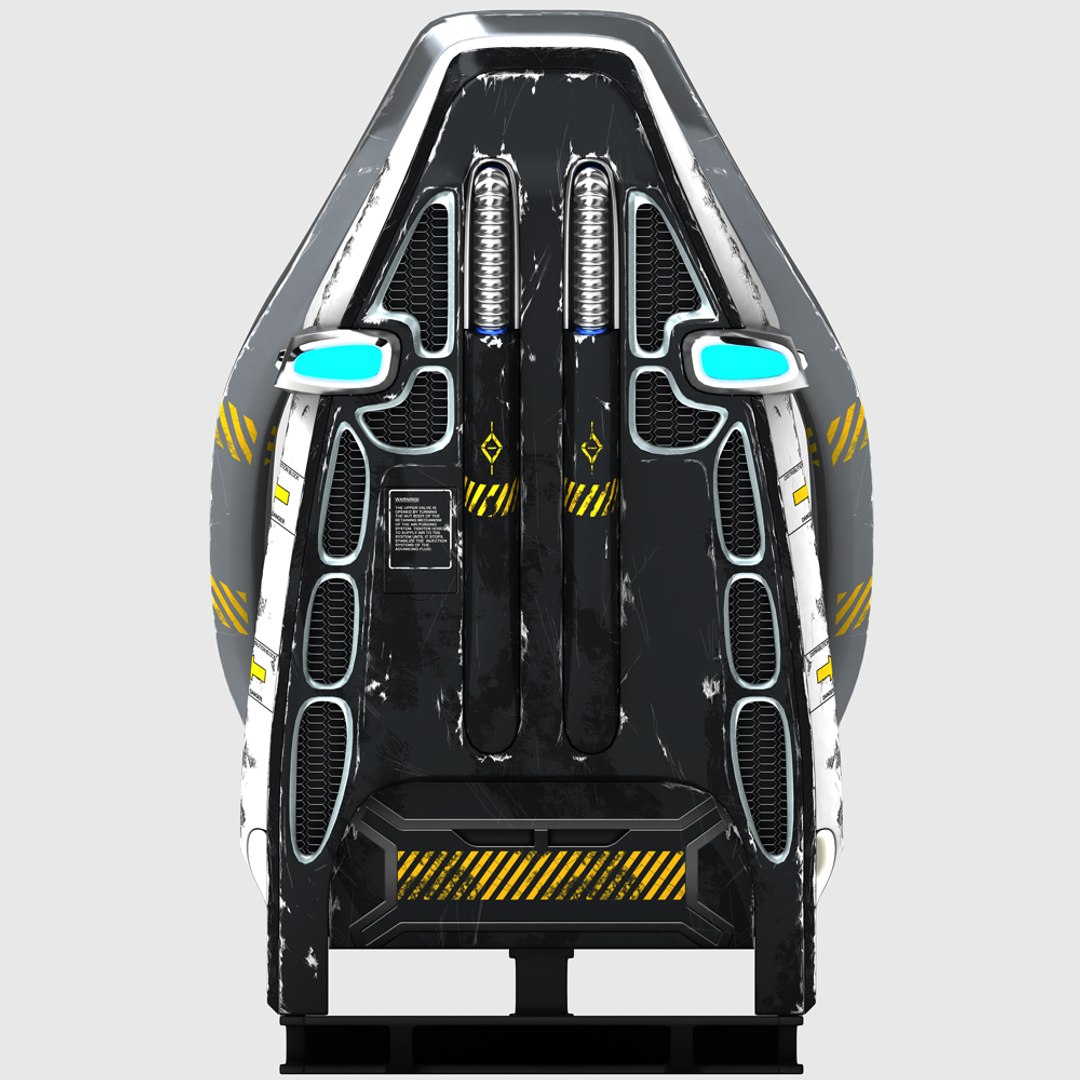 3D Universal Pilot Seat Model - TurboSquid 1256119