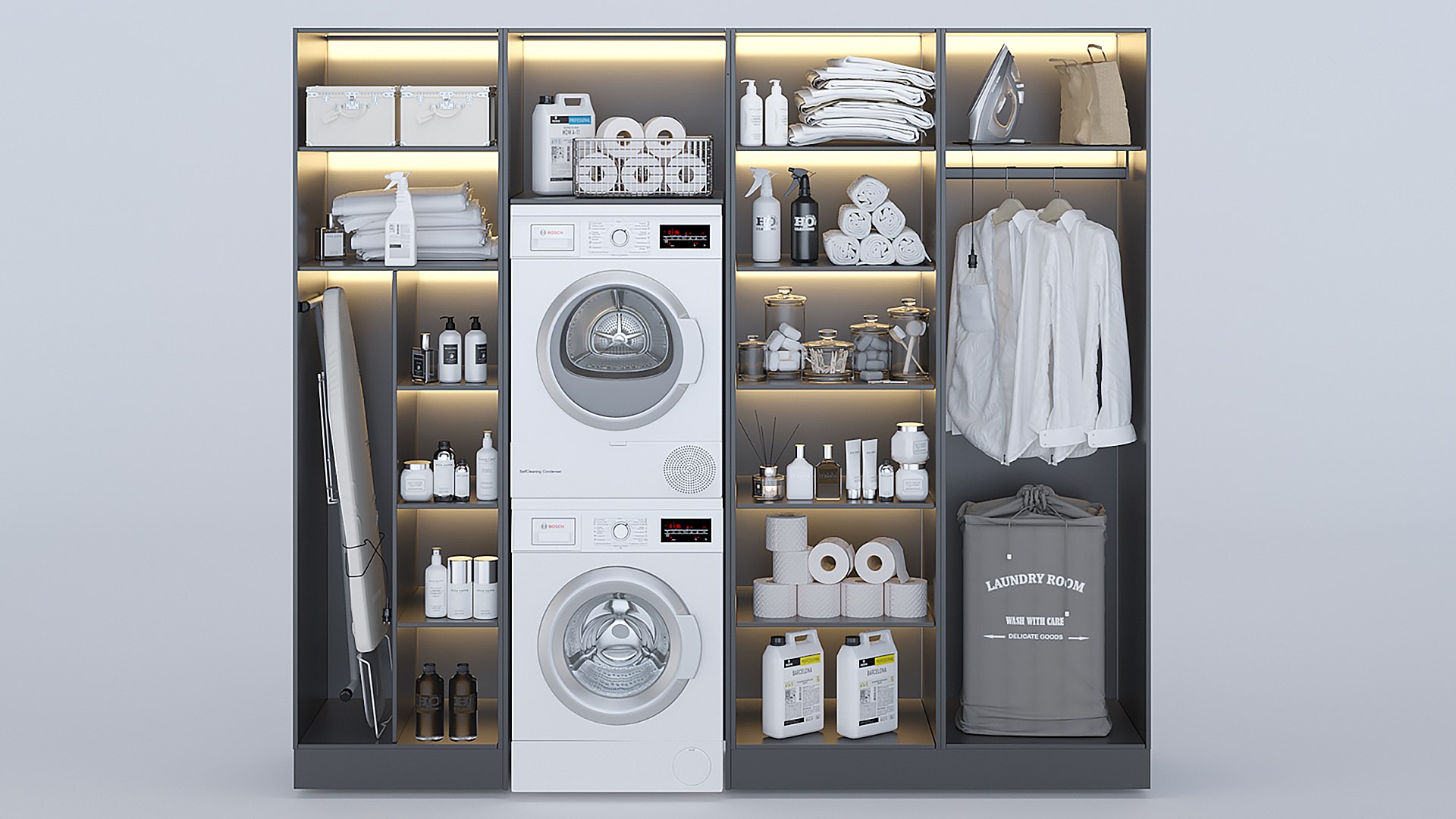 Laundry 3D Model - TurboSquid 1677511