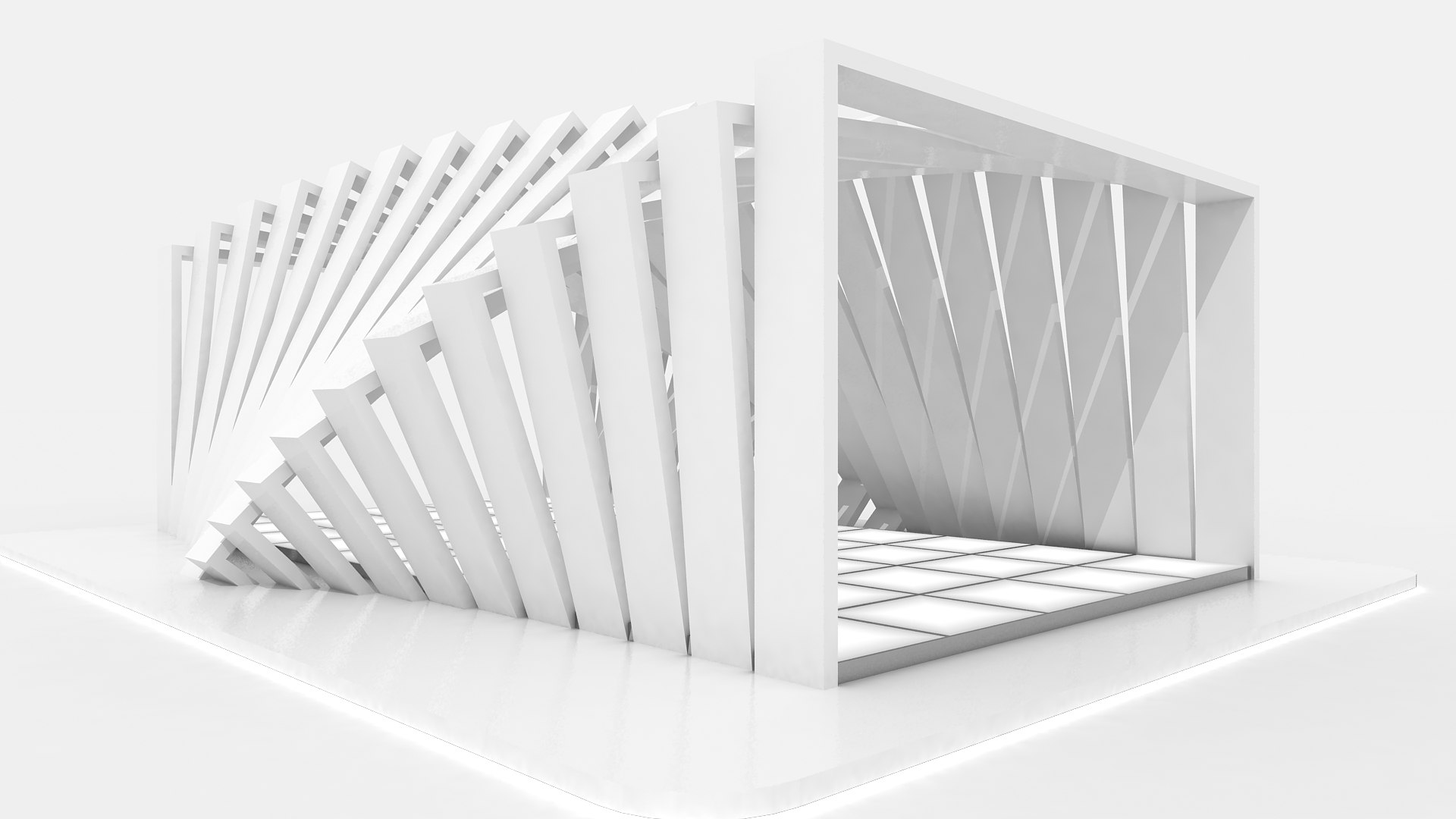 Parametric Tunnel Model - TurboSquid 2067914