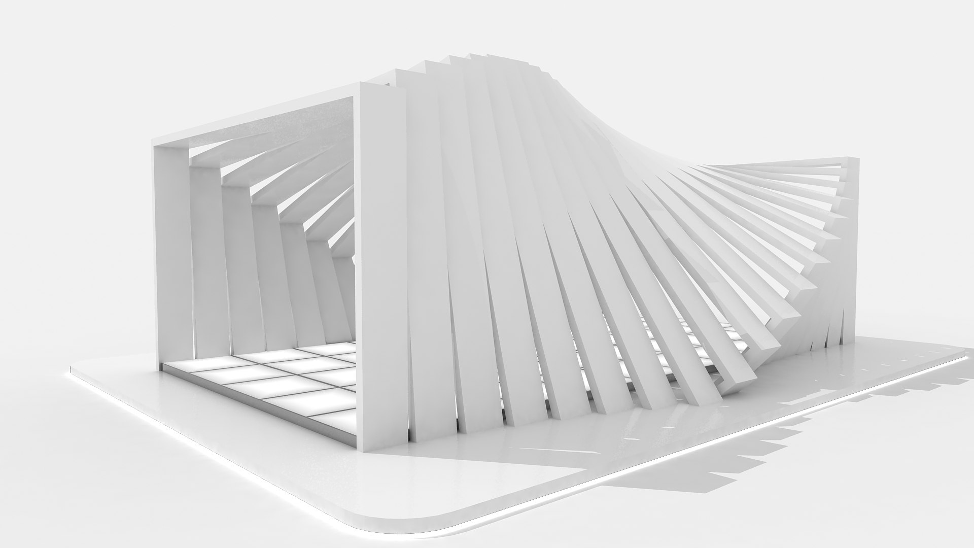 Parametric Tunnel Model - TurboSquid 2067914