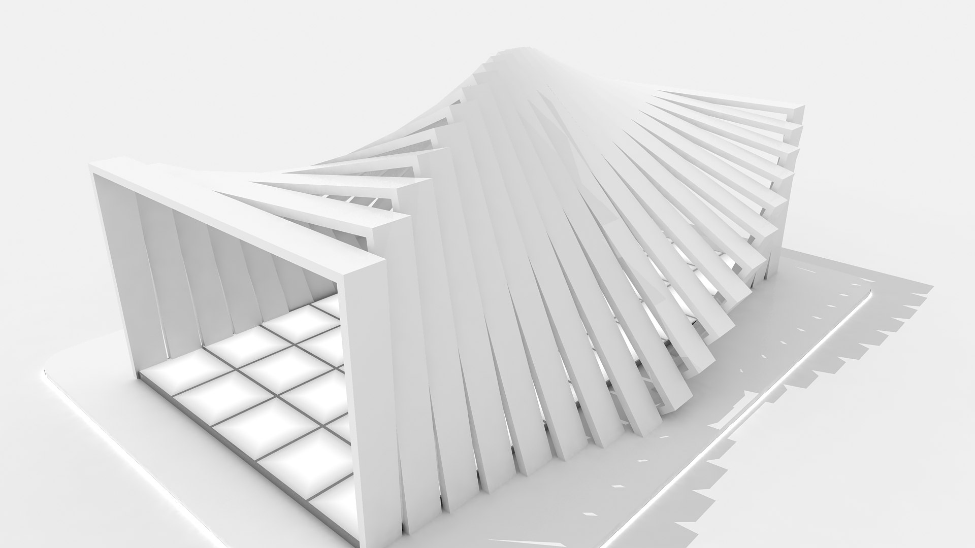 Parametric Tunnel Model - TurboSquid 2067914