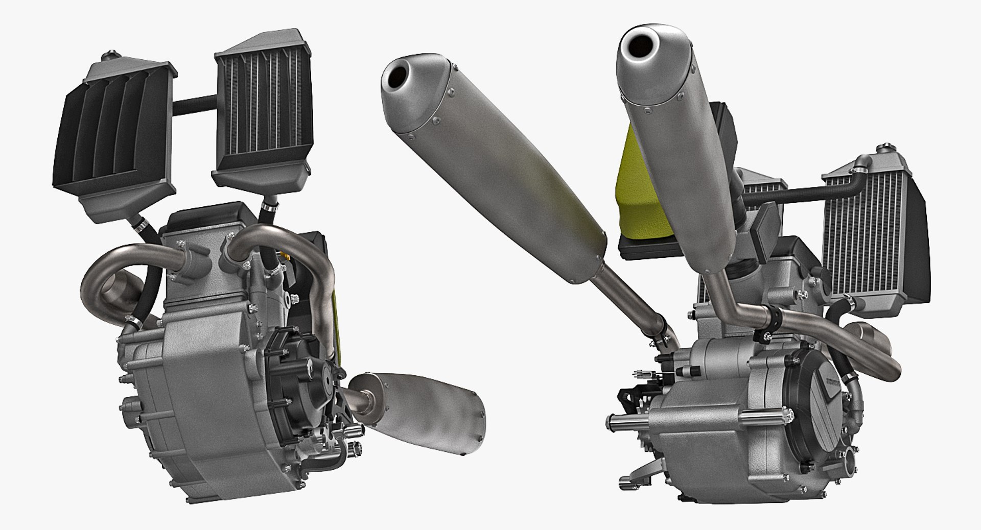 3D Motocross Motorcycle Engine - TurboSquid 1228529