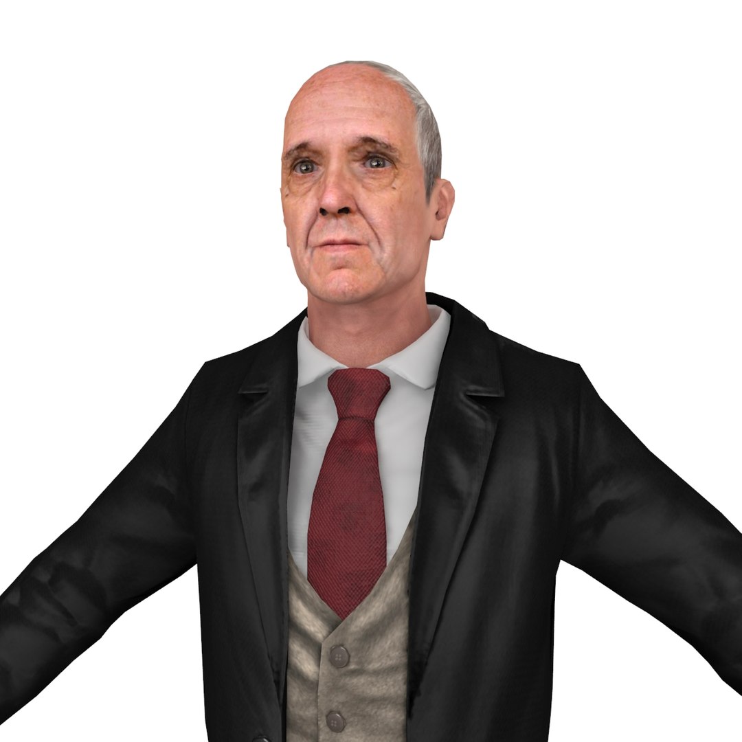 Butler 3D Model - TurboSquid 1289198