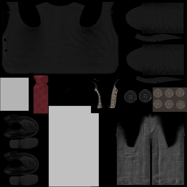 Butler 3D model - TurboSquid 1289198