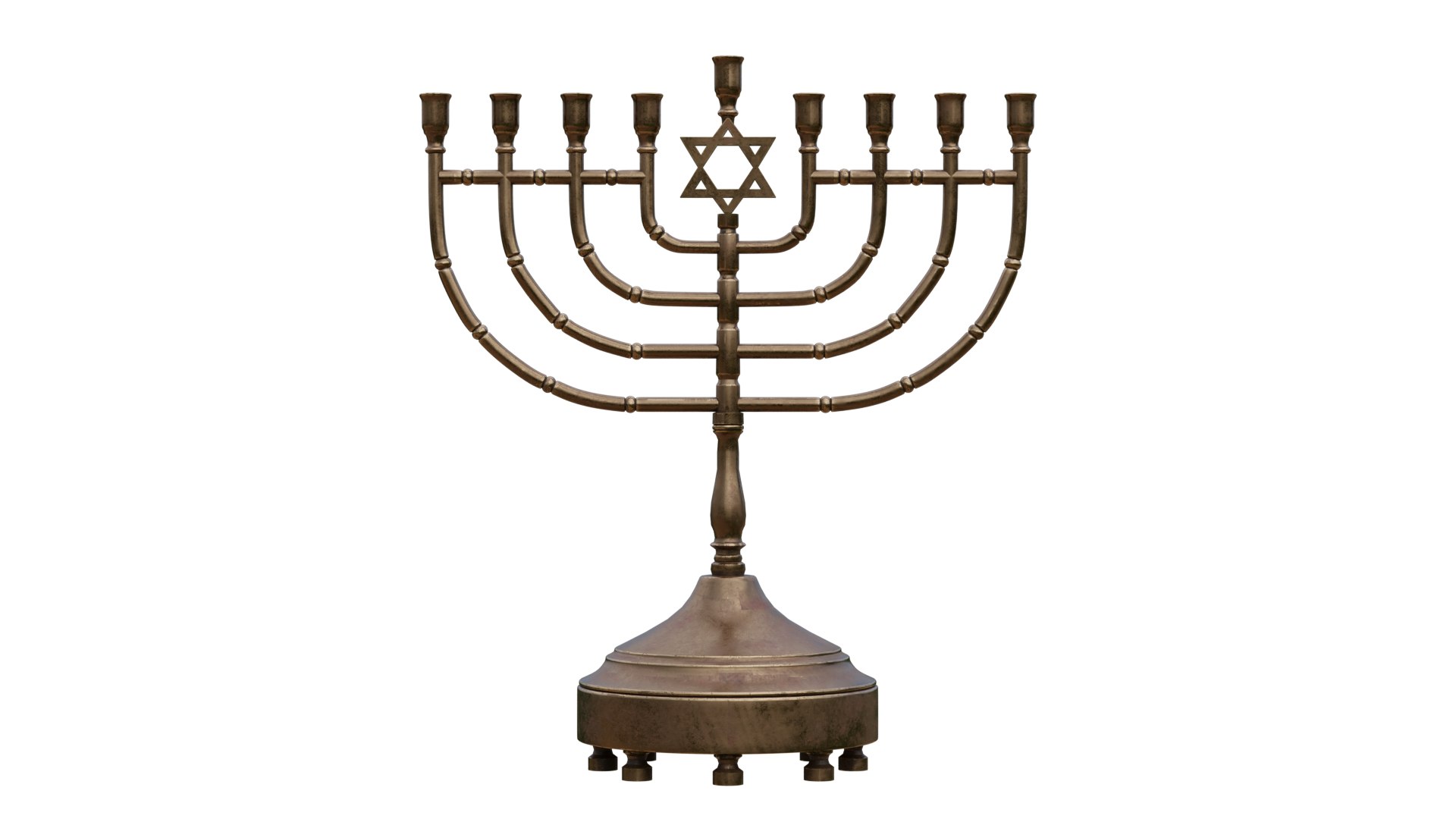 3D Chanukiah Model - TurboSquid 1823316