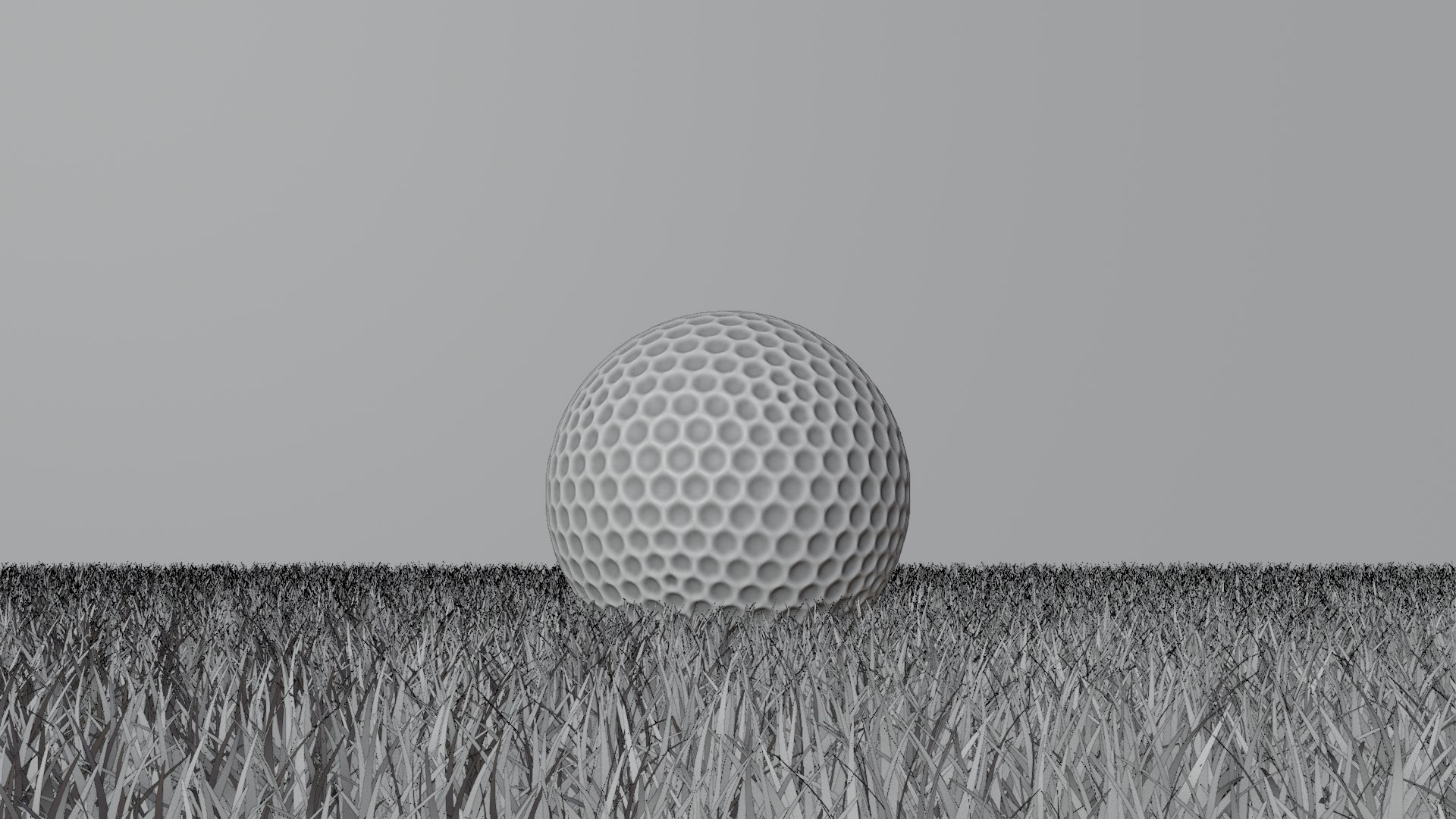 Golf Ball Scene 3D - TurboSquid 2104502