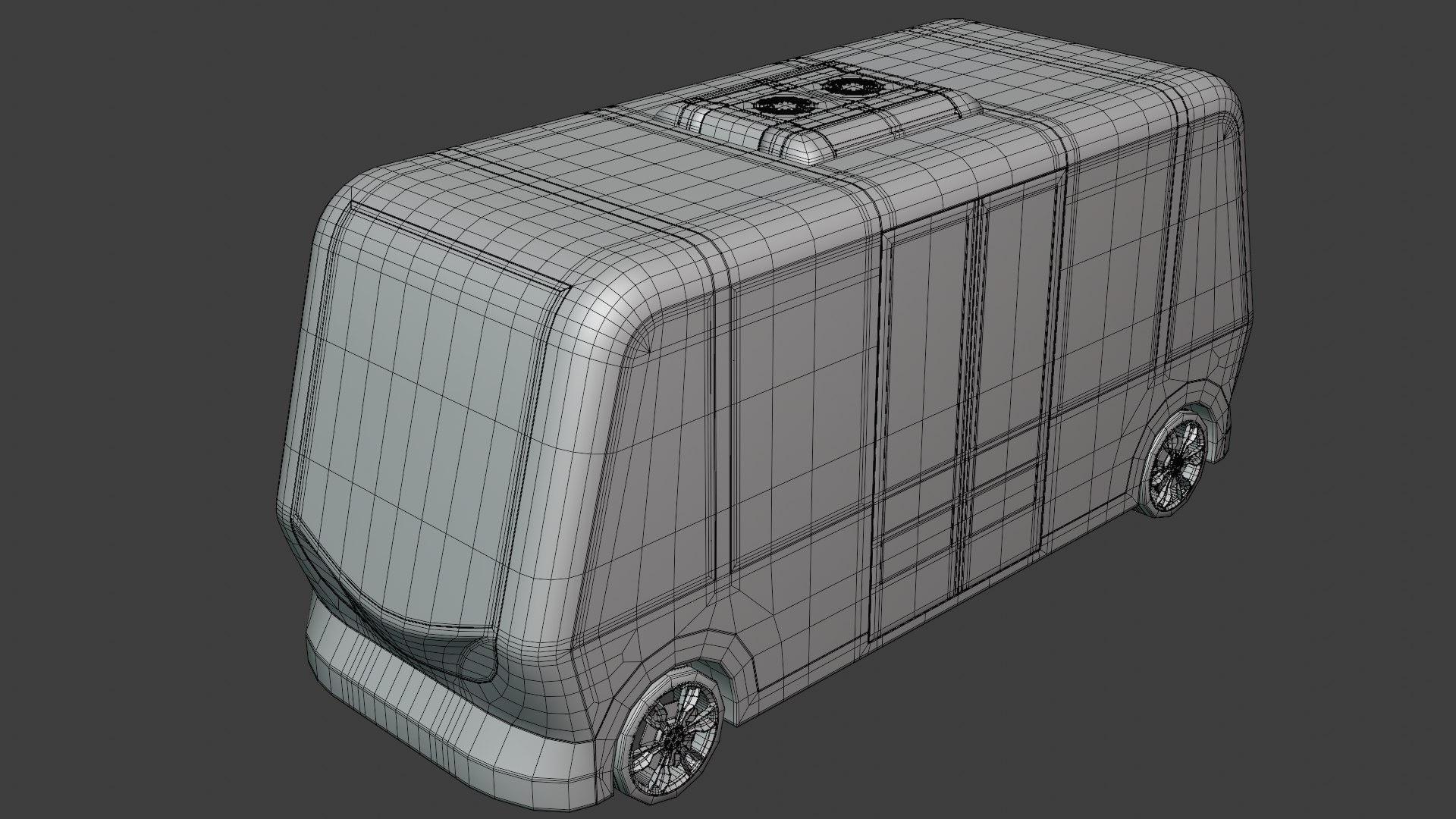 Shuttle Minibus Concept 2024 3D Model - TurboSquid 2195050
