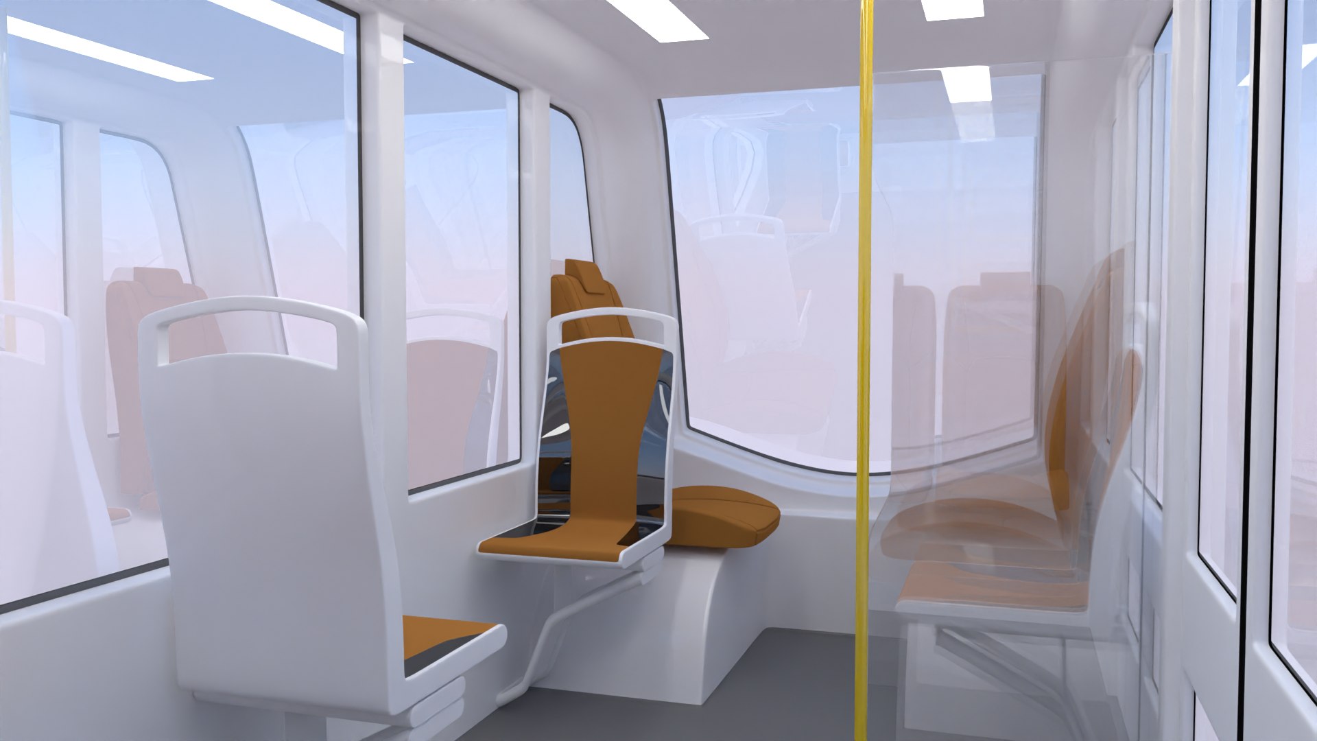 Shuttle Minibus Concept 2024 3D Model - TurboSquid 2195050