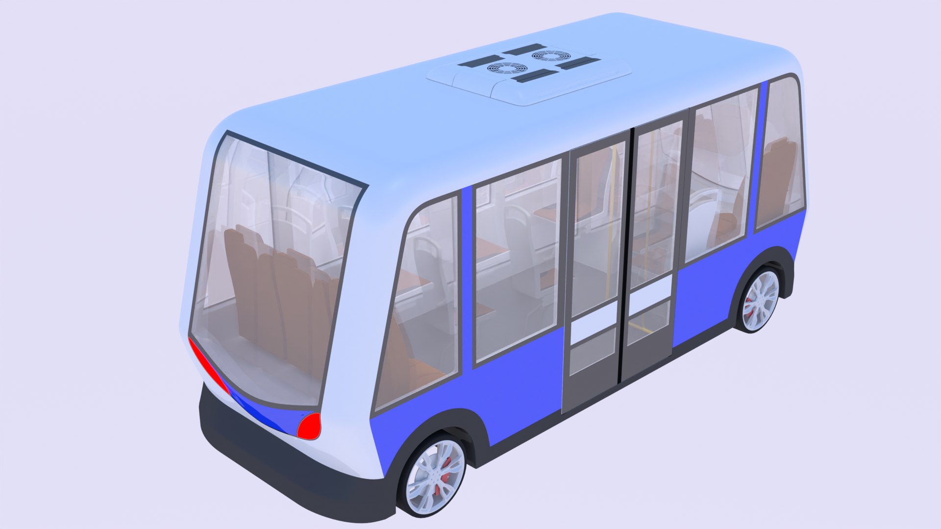 Shuttle Minibus Concept 2024 3D Model - TurboSquid 2195050